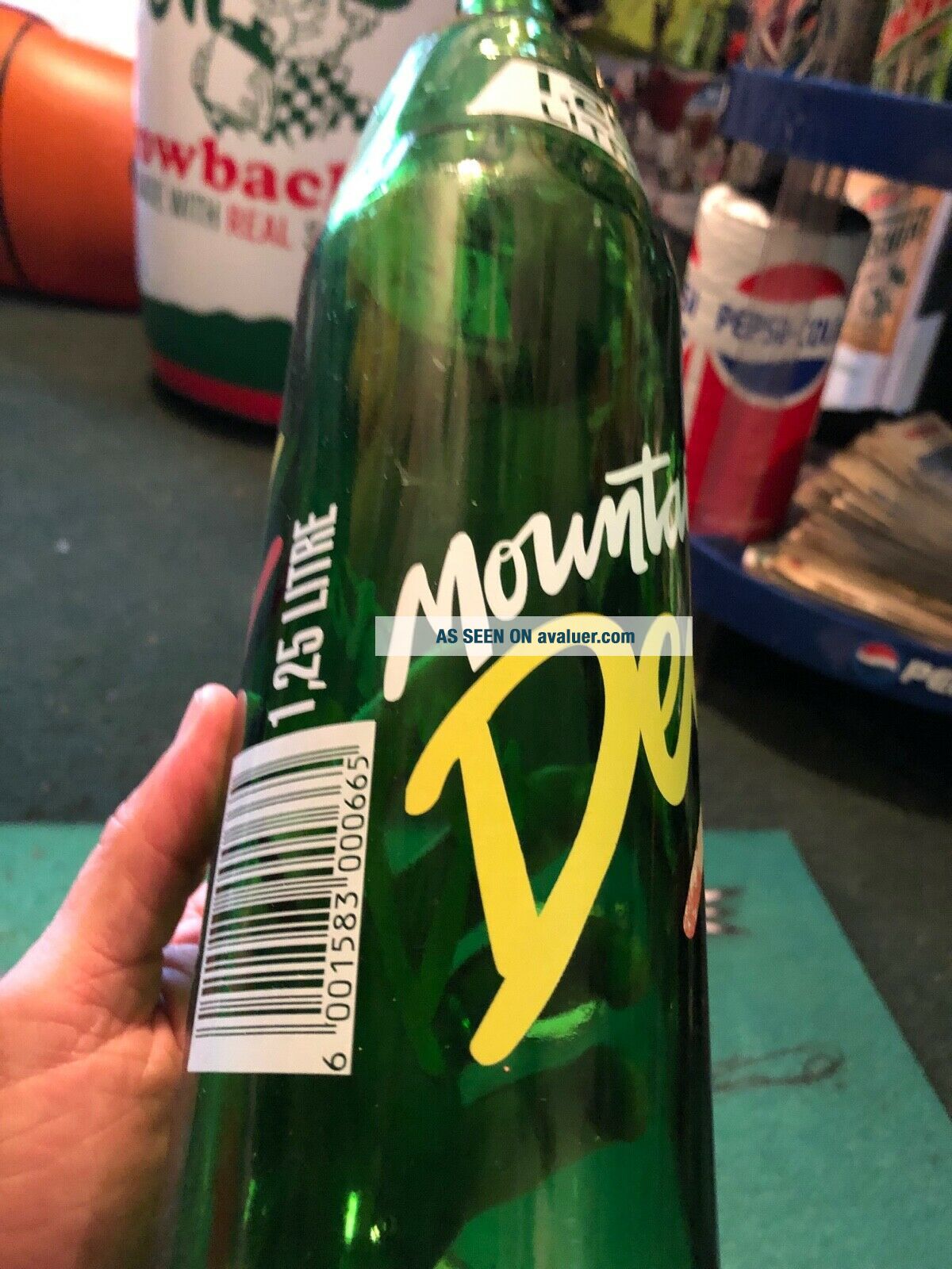 1990’s Extremely Rare Eurasian Mountain Dew 1, 25 Liter Bottle ACL ...