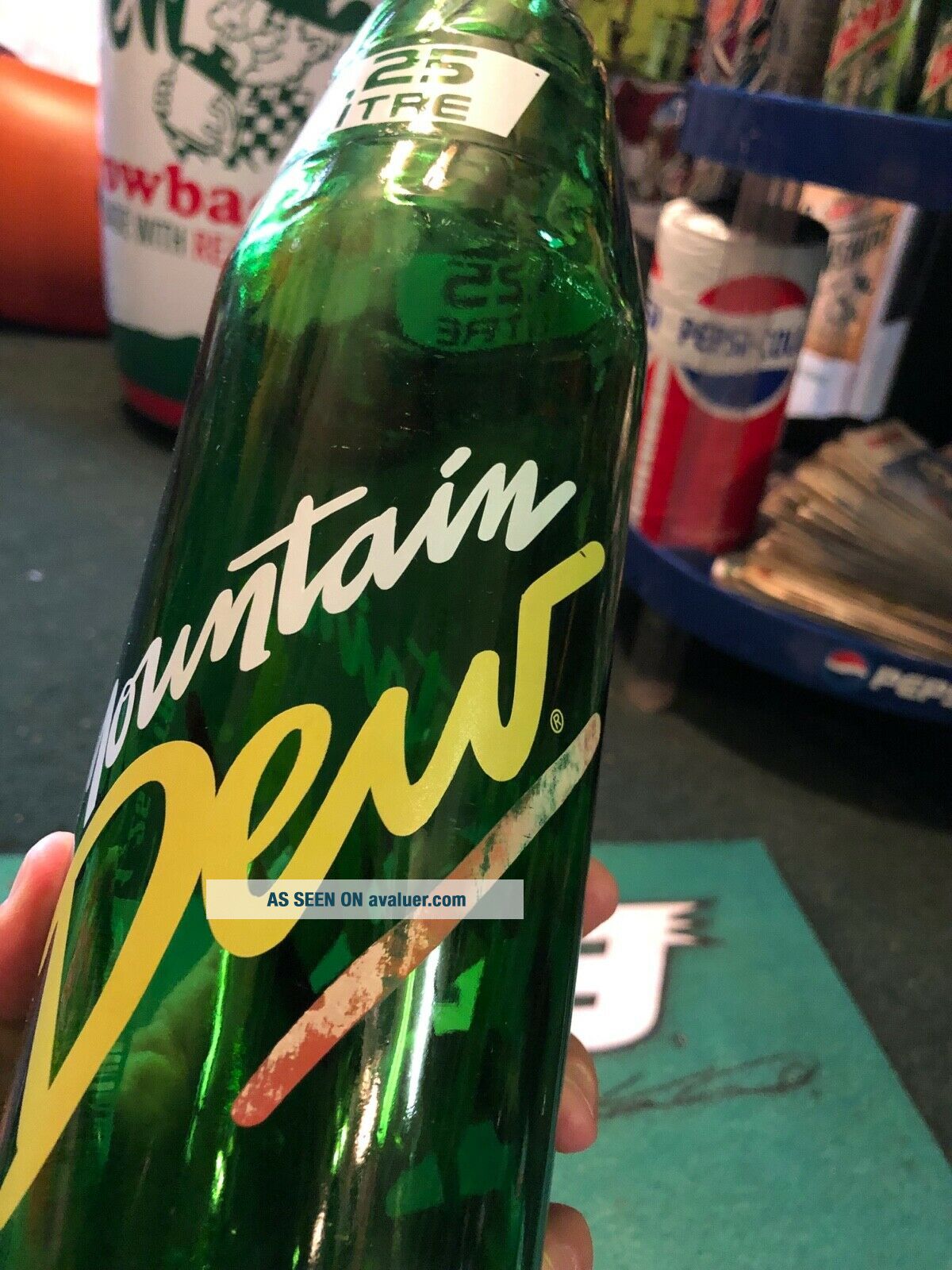 1990’s Extremely Rare Eurasian Mountain Dew 1, 25 Liter Bottle ACL ...