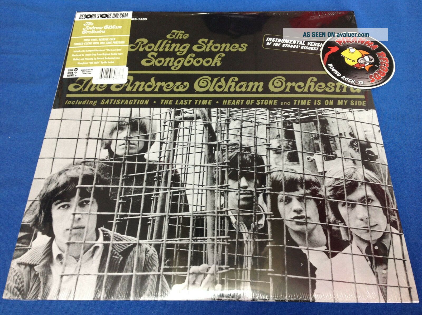 Andrew Oldham Orch Rolling Stones Songbook Vinyl LP RSD 2019 Piranha ...