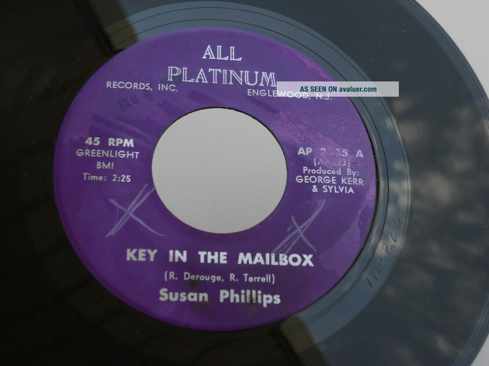 Z9 ALL PLATINUM 2335 SOUL SUSAN PHILLIPS KEY IN THE MAILBOX JUST HOW ...