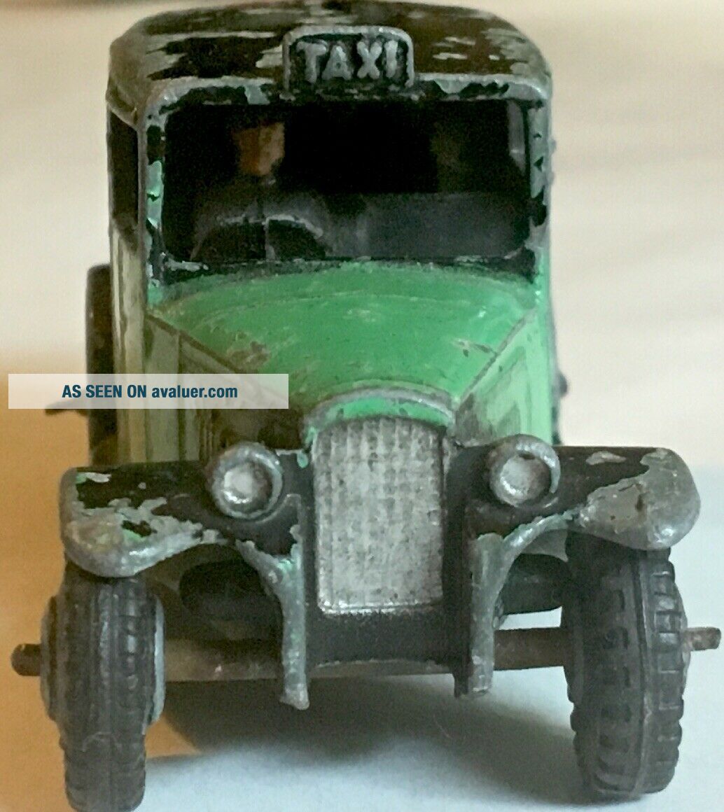 Antique Toy Dinky Car Taxi | #1843804