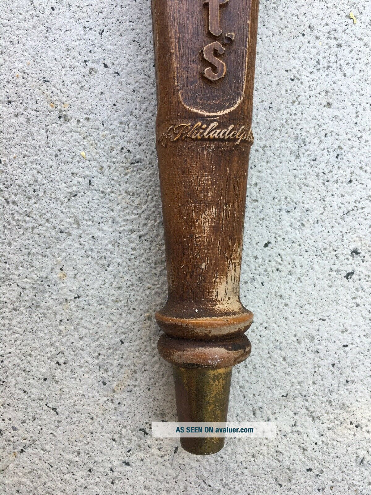 Vintage Schmidt ' S Of Philadelphia Beer Tap Handle | #1832397