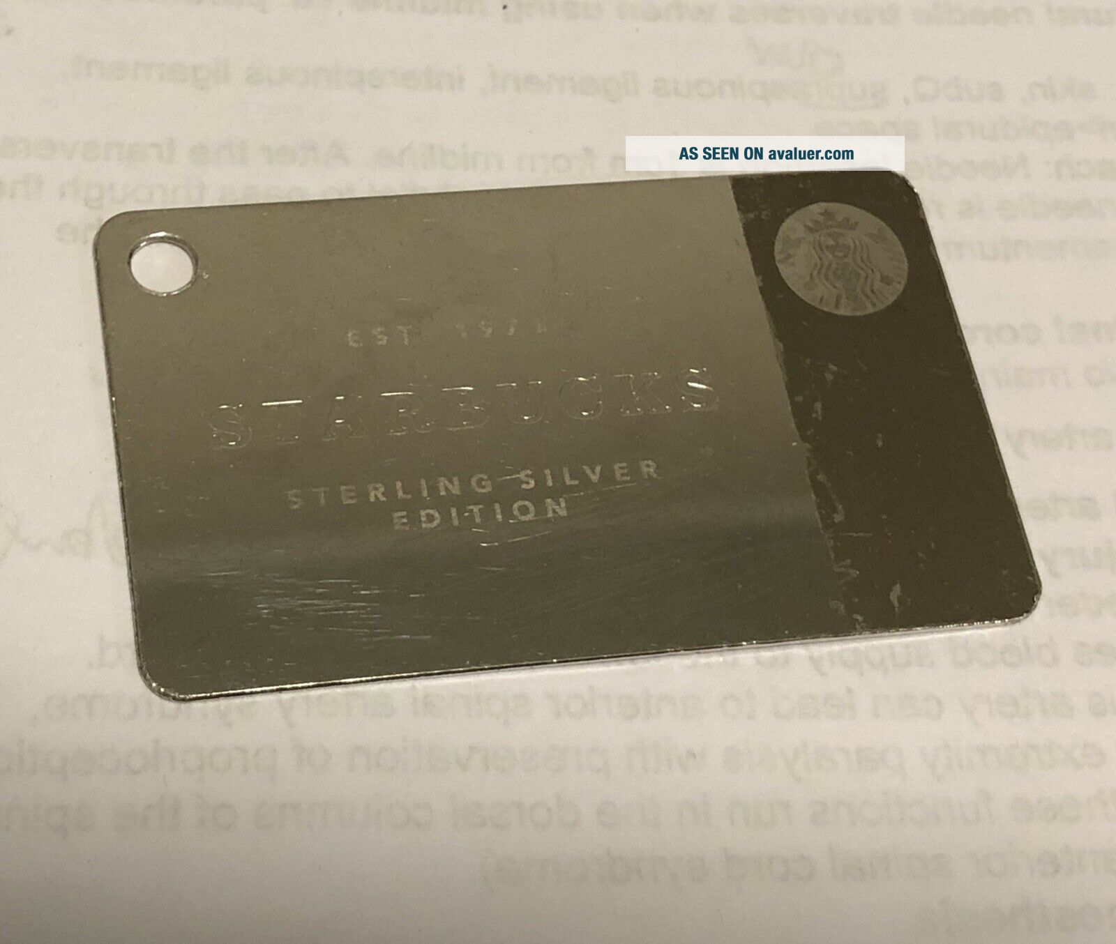 2014 Starbucks Silver Non - Expiring Reloadable Gift Card Limited ...