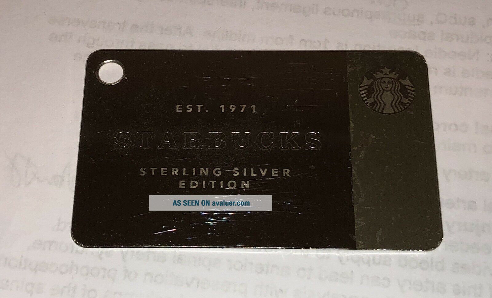 2014 Starbucks Silver Non - Expiring Reloadable Gift Card Limited ...