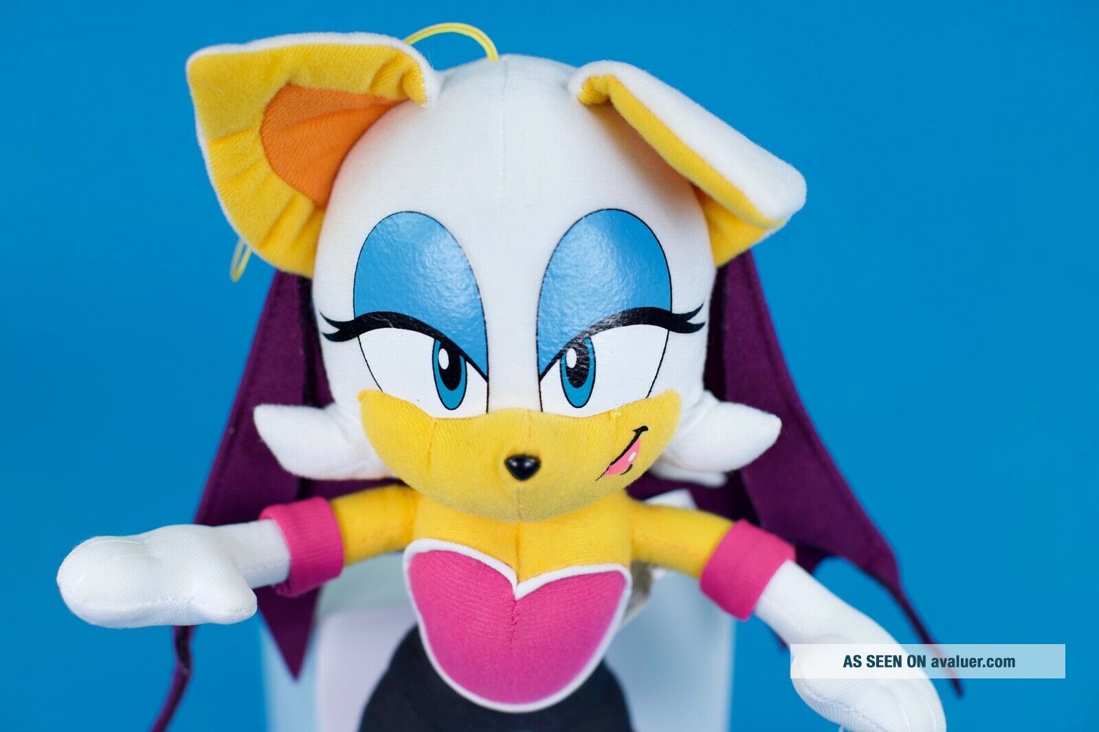 Sonic The Hedgehog Rouge The Bat Stuffed Plush 12” Great Eastern ...