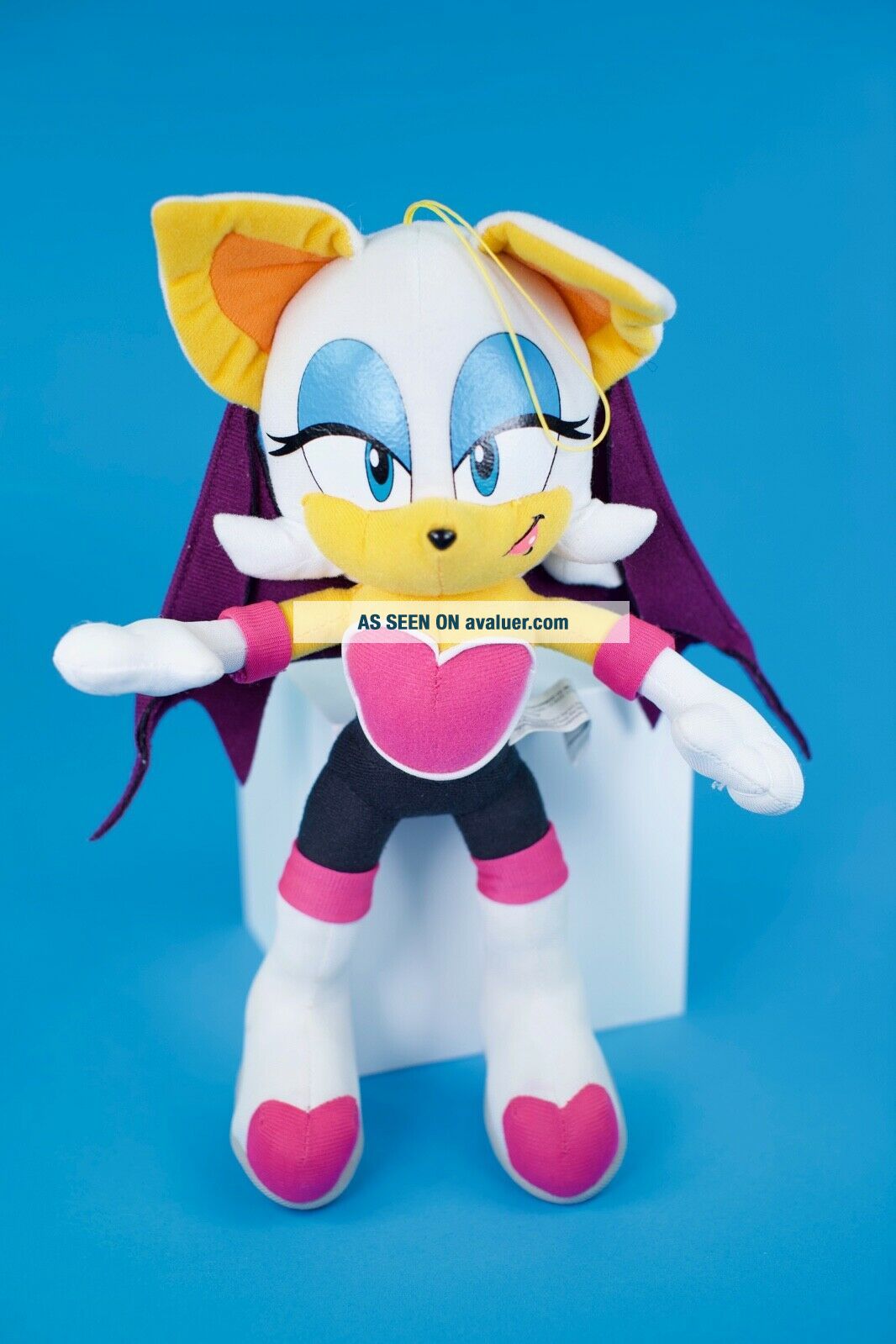 Sonic The Hedgehog Rouge The Bat Stuffed Plush 12” Great Eastern ...