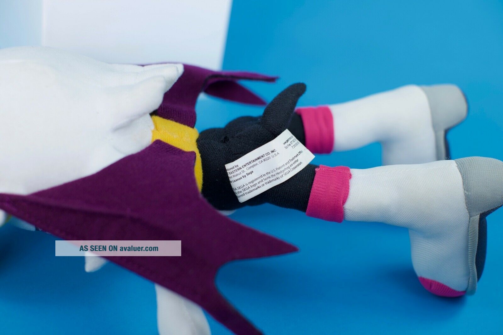 Sonic The Hedgehog Rouge The Bat Stuffed Plush 12” Great Eastern ...