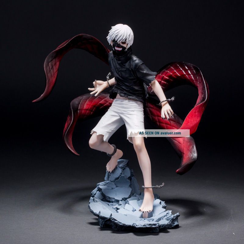 Anime Tokyo Ghoul Kaneki Ken Action Figure Awakened Ver Toy Doll Statue ...
