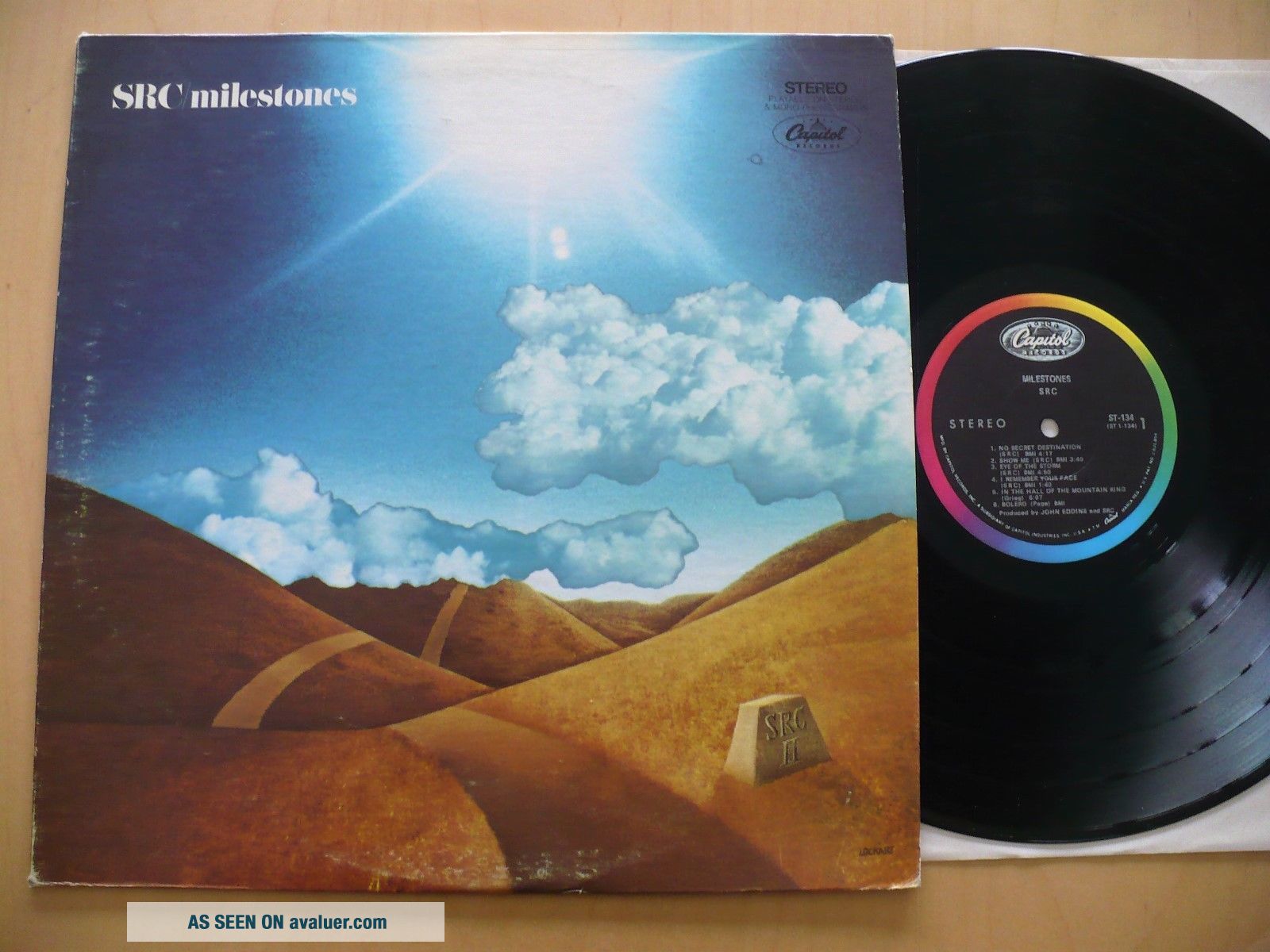 SRC - MILESTONES RARE 1969 HARD HEAVY ACID PSYCH ROCK CAPITOL ST134 ...