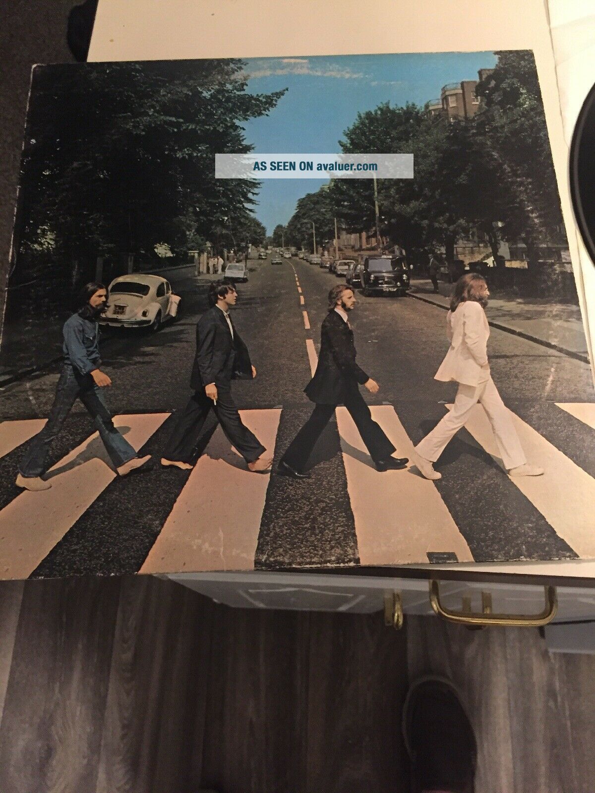 THE BEATLES Abbey Road 1st UK APPLE 1969 MISALIGNED APPLE No Majesty ...