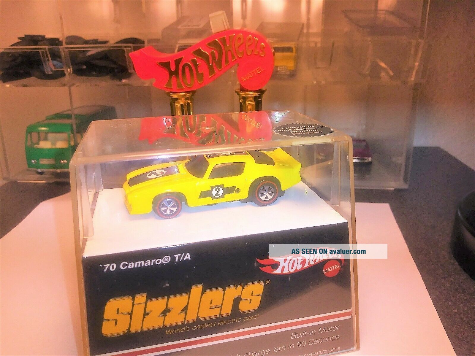 1970 HOT WHEELS REDLINES SIZZLERS CAMARO - 1:64 Scale | #1914021