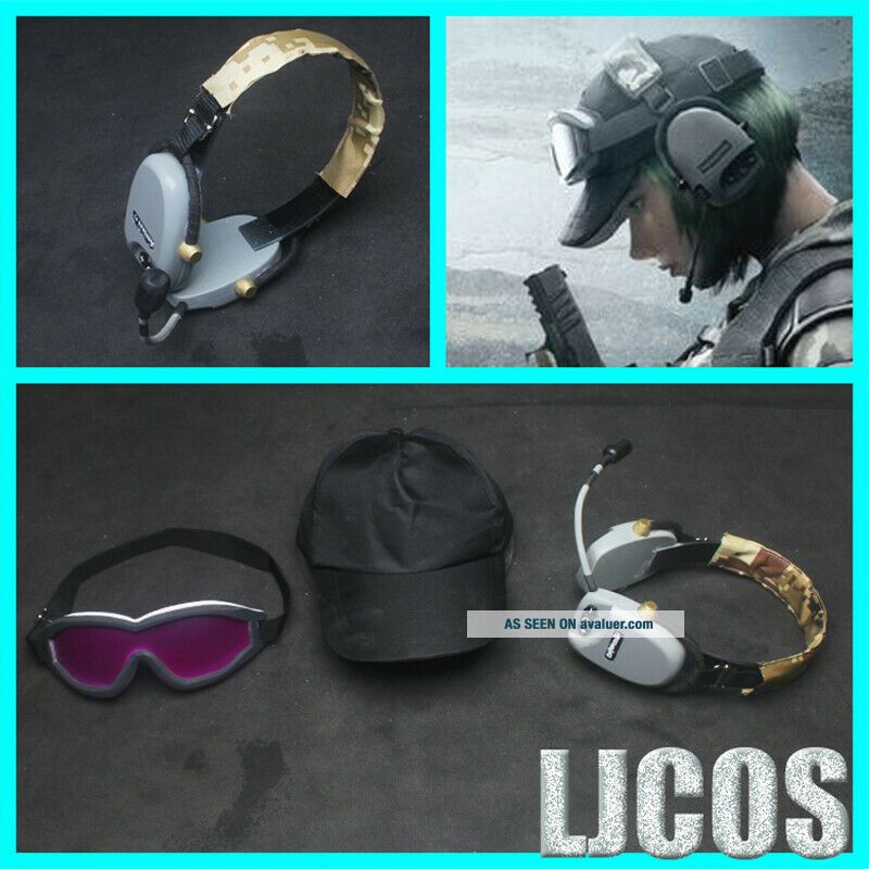 Tom Clancy ' S Rainbow Six Siege Ela Bosak Cosplay Props Headset ...