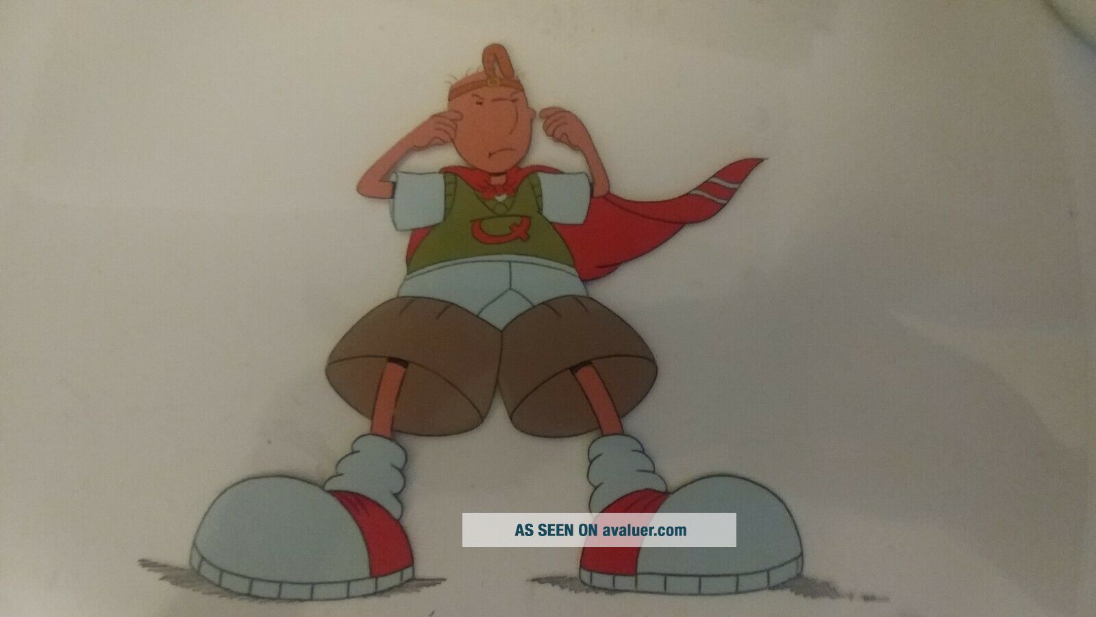 Doug Funnie Animation Cel Production Quayle Man | #1852438