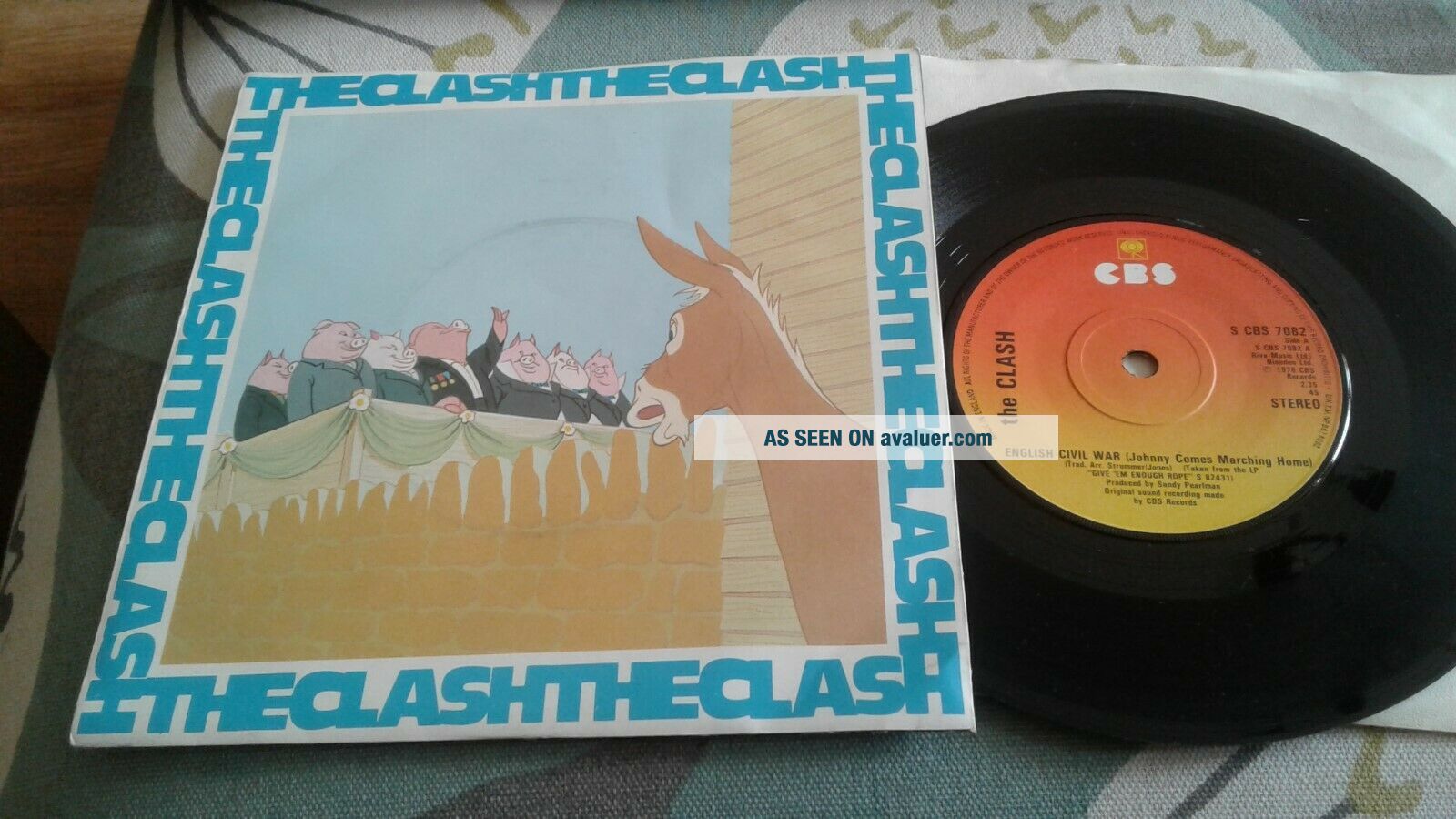 The Clash - English Civil War UK 7 " Punk 1978 | #1812211