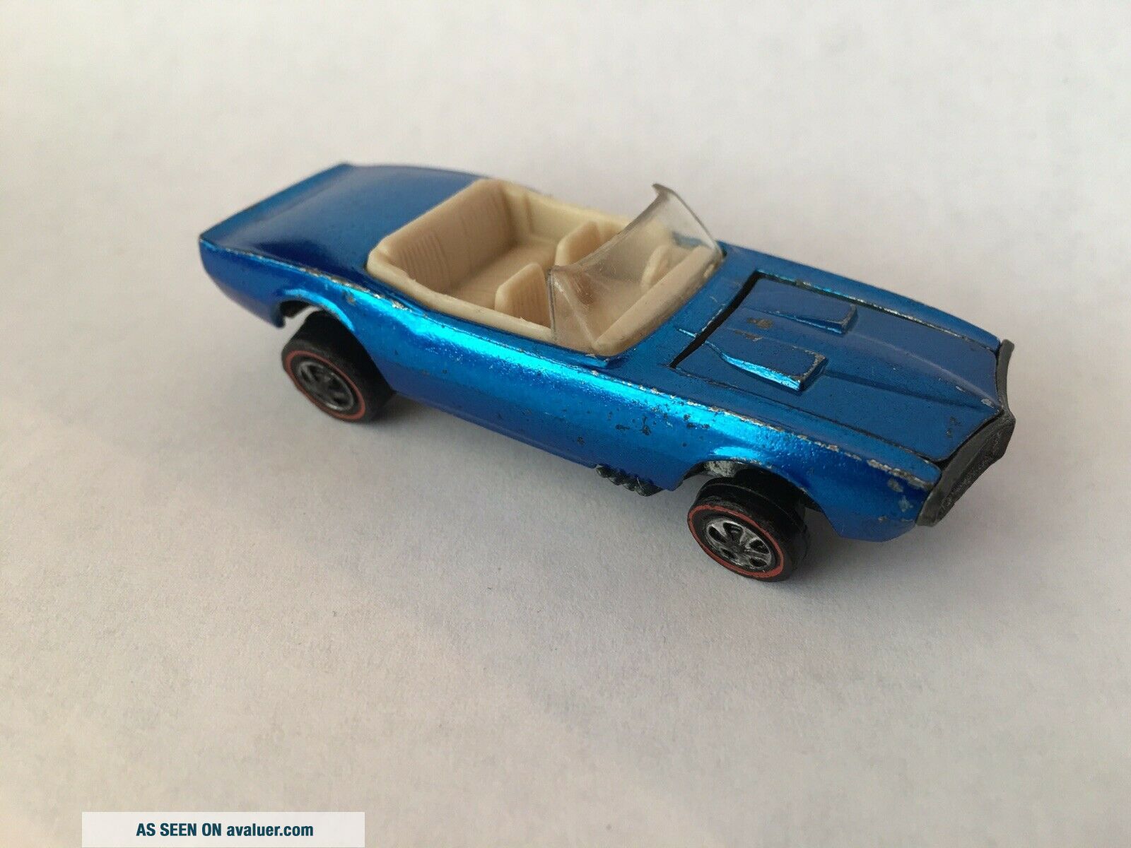 1968 Hot Wheels Redlines Custom Firebird US Blue | #2026482