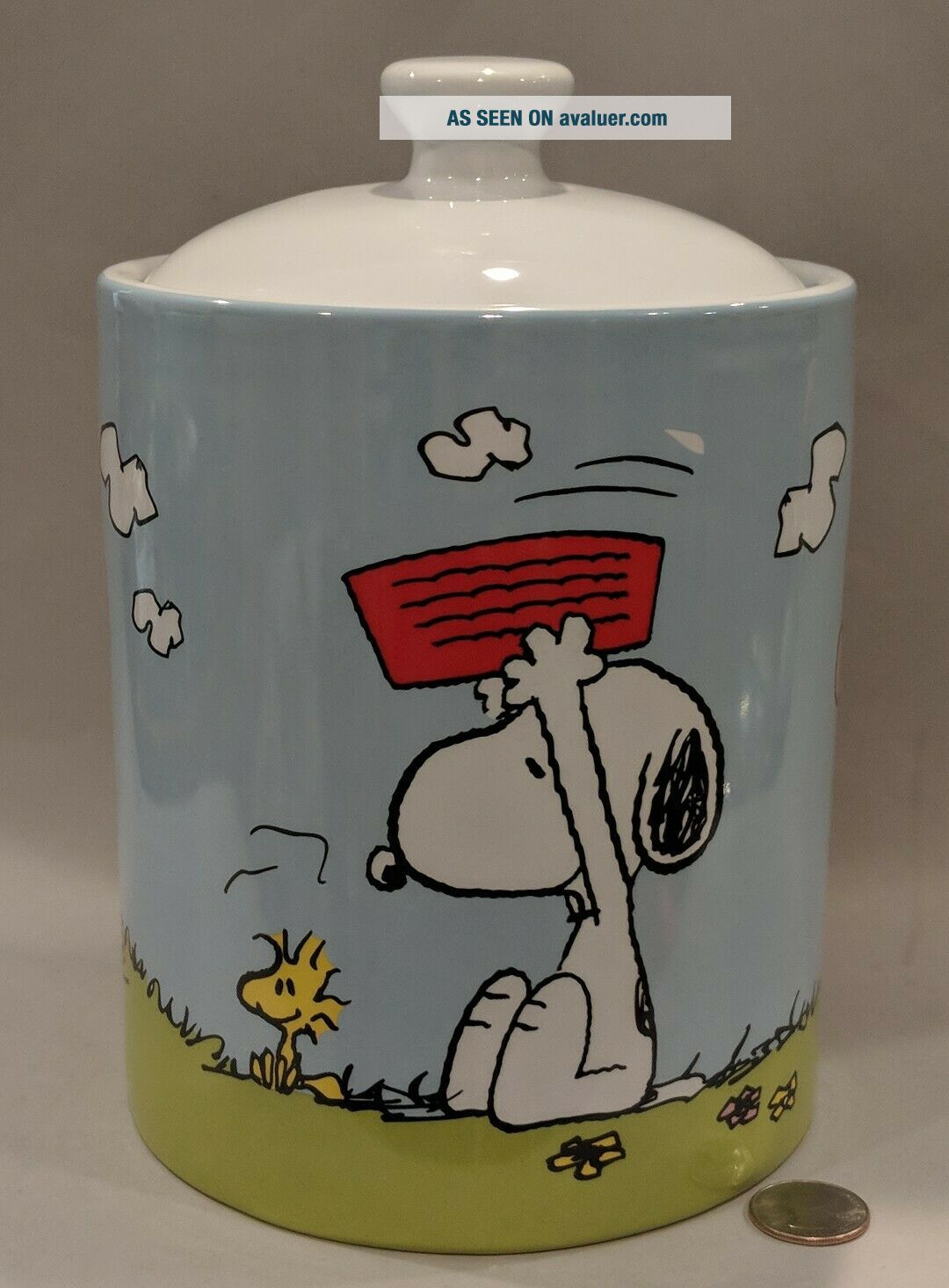 RARE Peanuts Snoopy Charlie Brown Cookie Jar | #1920927