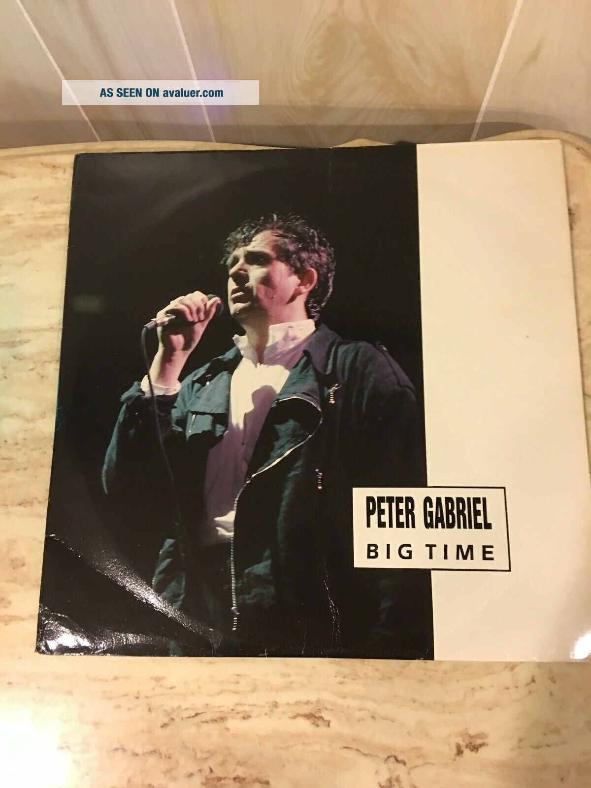 Peter Gabriel – Big Time (1987) Rare 2 LP Live In Italy Not Tmoq Not ...
