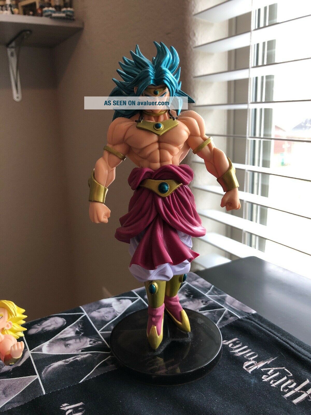 21cm Dragon Ball Z Broly Figure Toy Saiyan Broli Anime DBZ Tenkaichi ...