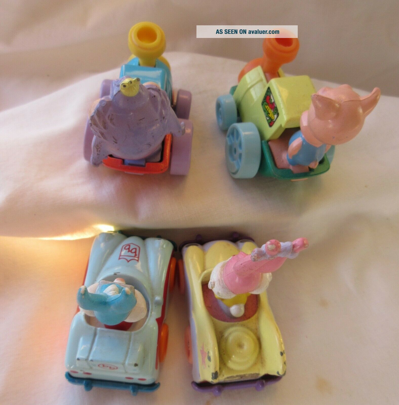 Tiny Toon - Buster, Babs Rabbit, Hampton Pig, Dizzy Devil Die Cast Cars ...