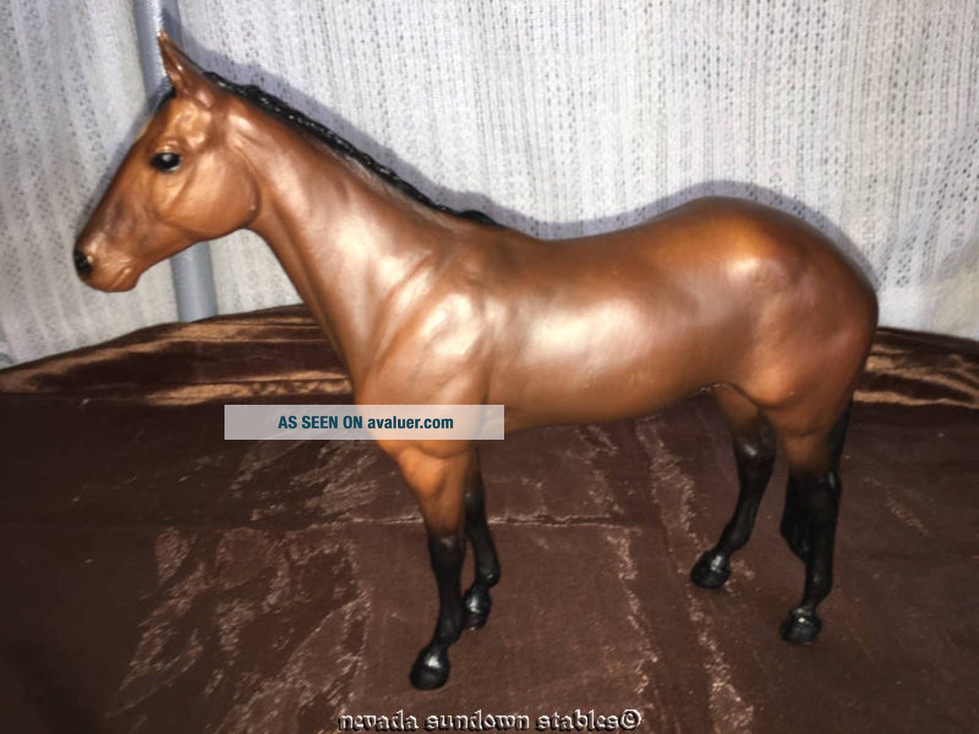 Breyer Collectable Model Horses Vintage 1977 Bay Halla Jumper Horse ...