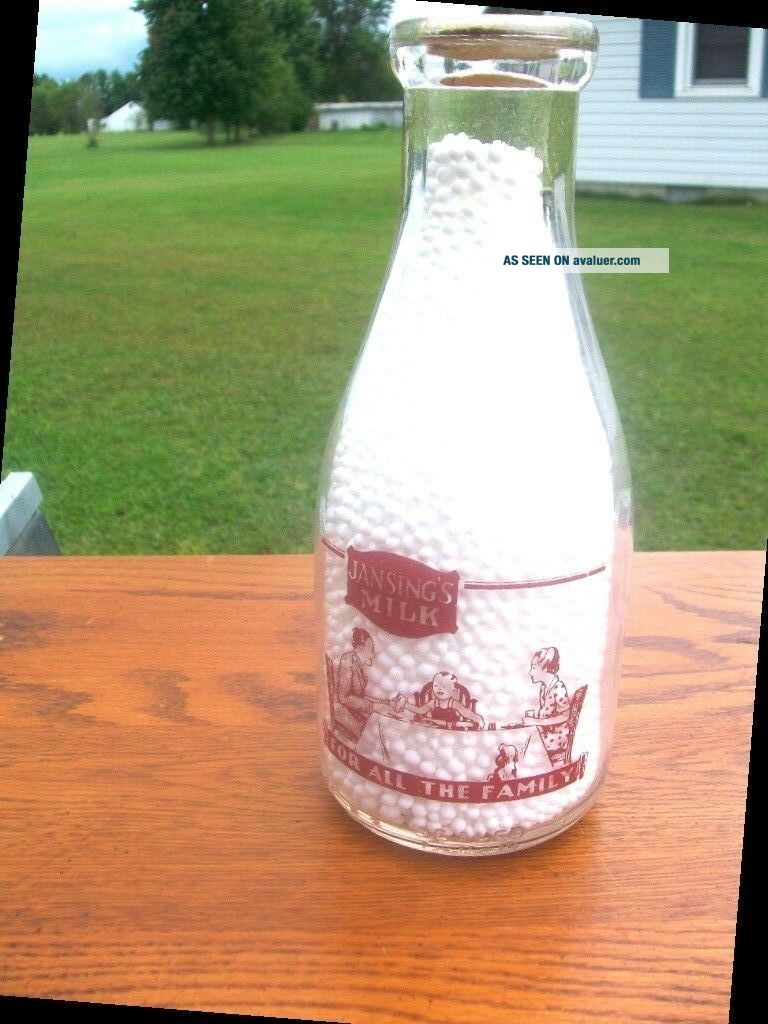 Jansen Dairy Milk Bottle - Licking Pike - Newport, Kantucky | #1861634