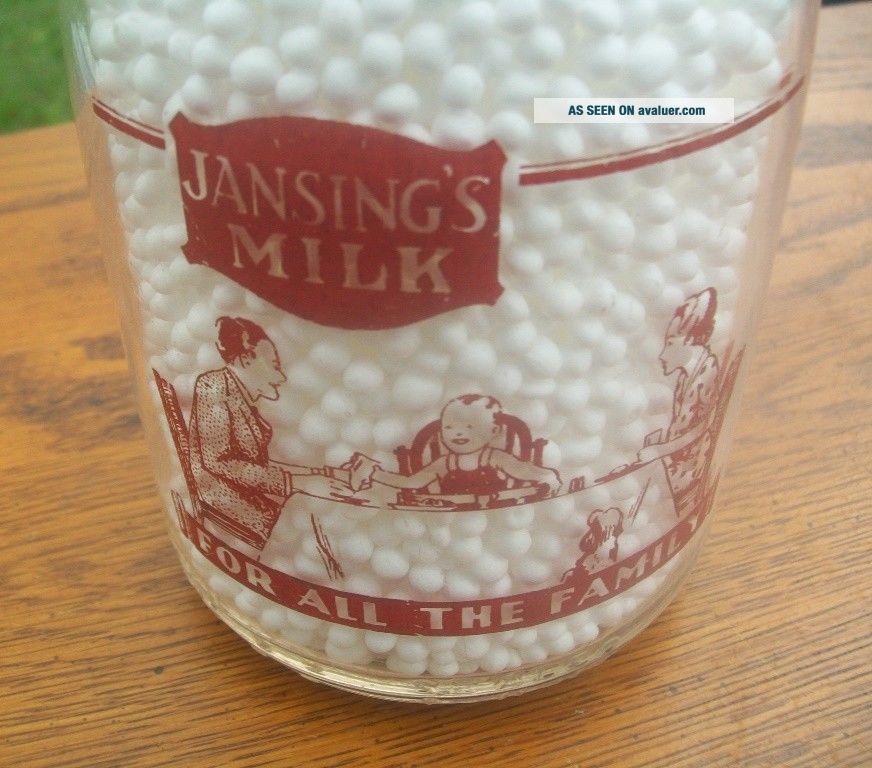 Jansen Dairy Milk Bottle - Licking Pike - Newport, Kantucky | #1861634