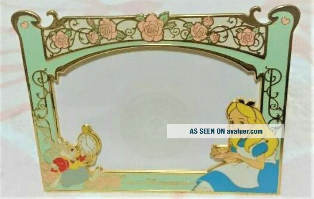 Japan Disney Alice In Wonderland Picture Frame Photo Stand Tokyo Disney ...