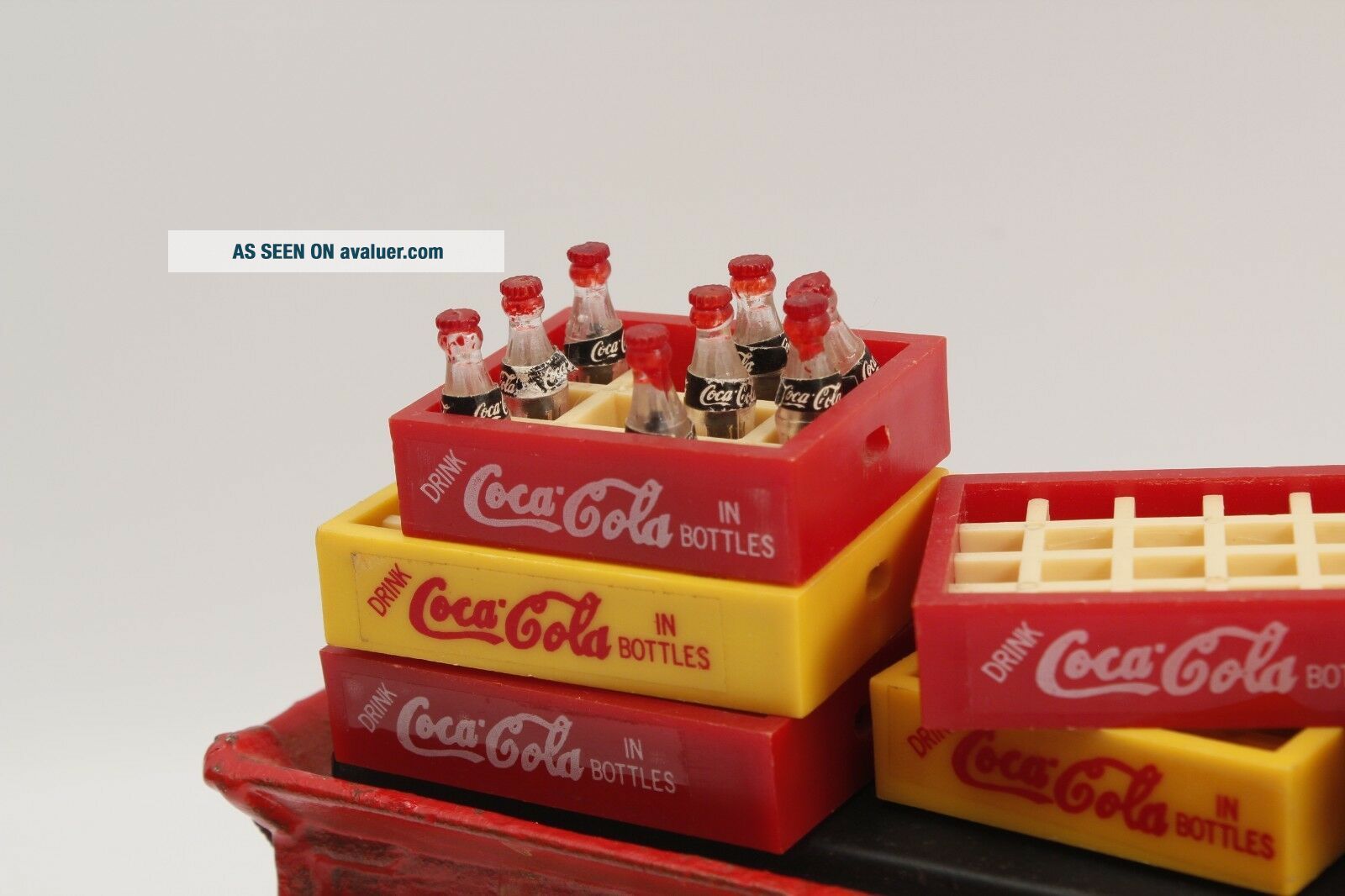 Cast Iron Coca - Cola Coke Horse Drawn Wagon Vintage 1970s EUC | #2150996