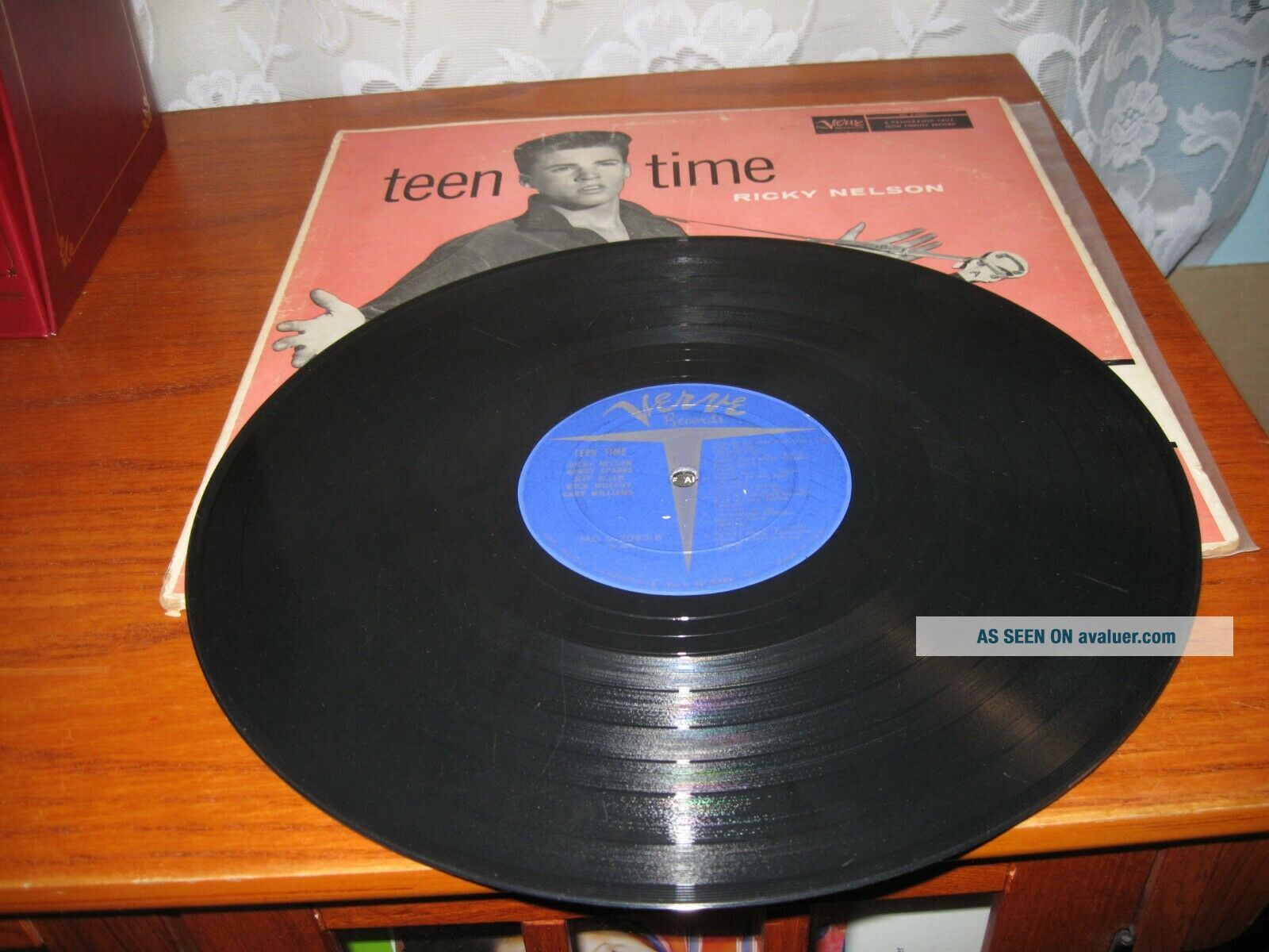 RICKY NELSON TEEN TIME ON VERVE RECORDS MG V - 2083 HIGH FIDELITY 1957 ...