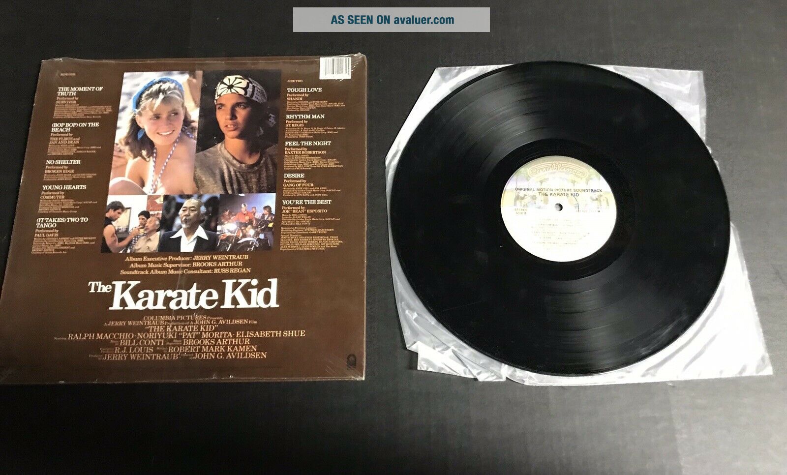 Vinyl LP The Karate Kid - Motion Picture Soundtrack Casablanca | #1926997