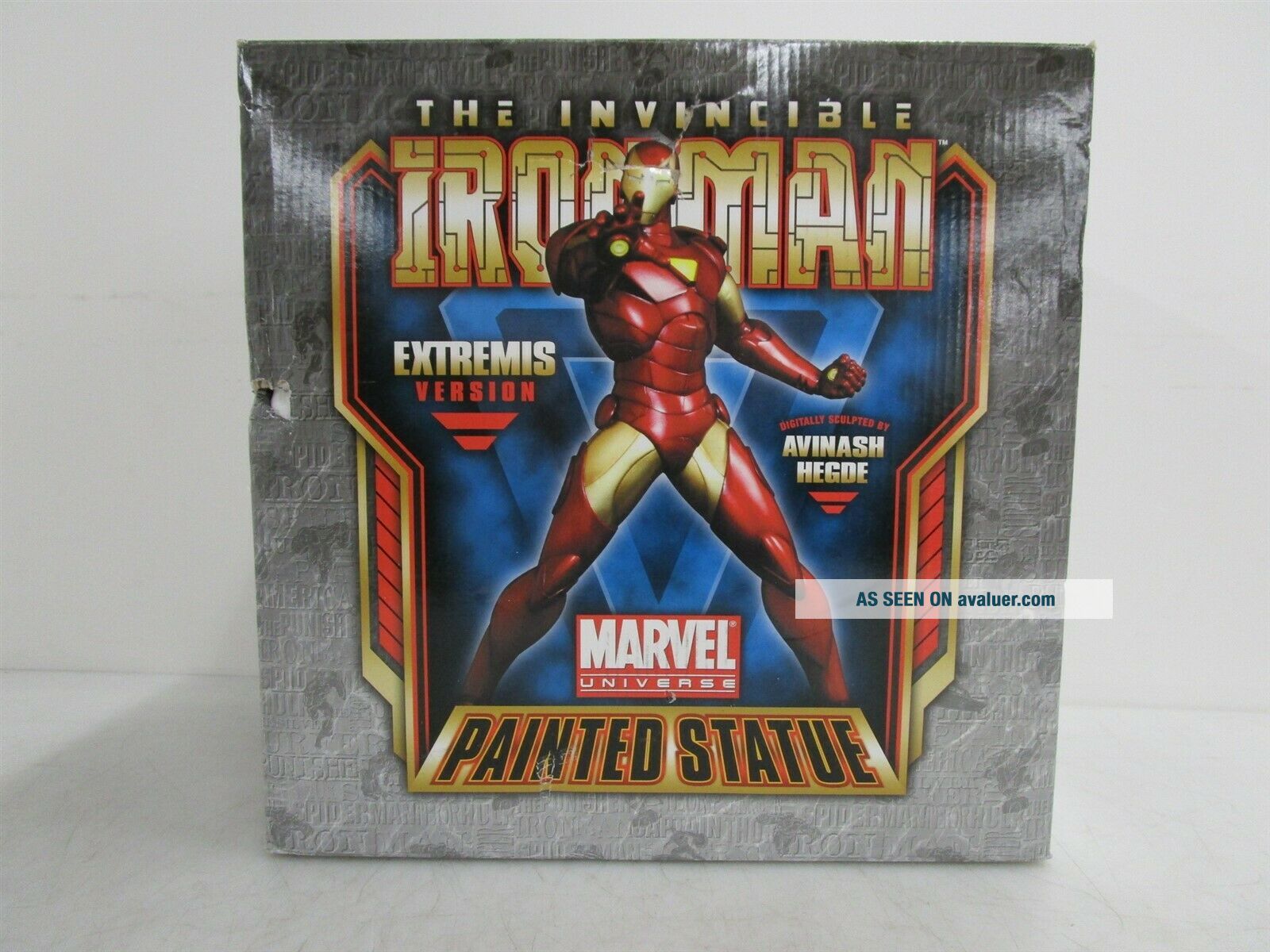 Bowen Designs Marvel Universe The Invincible Iron Man Extremis Painted ...