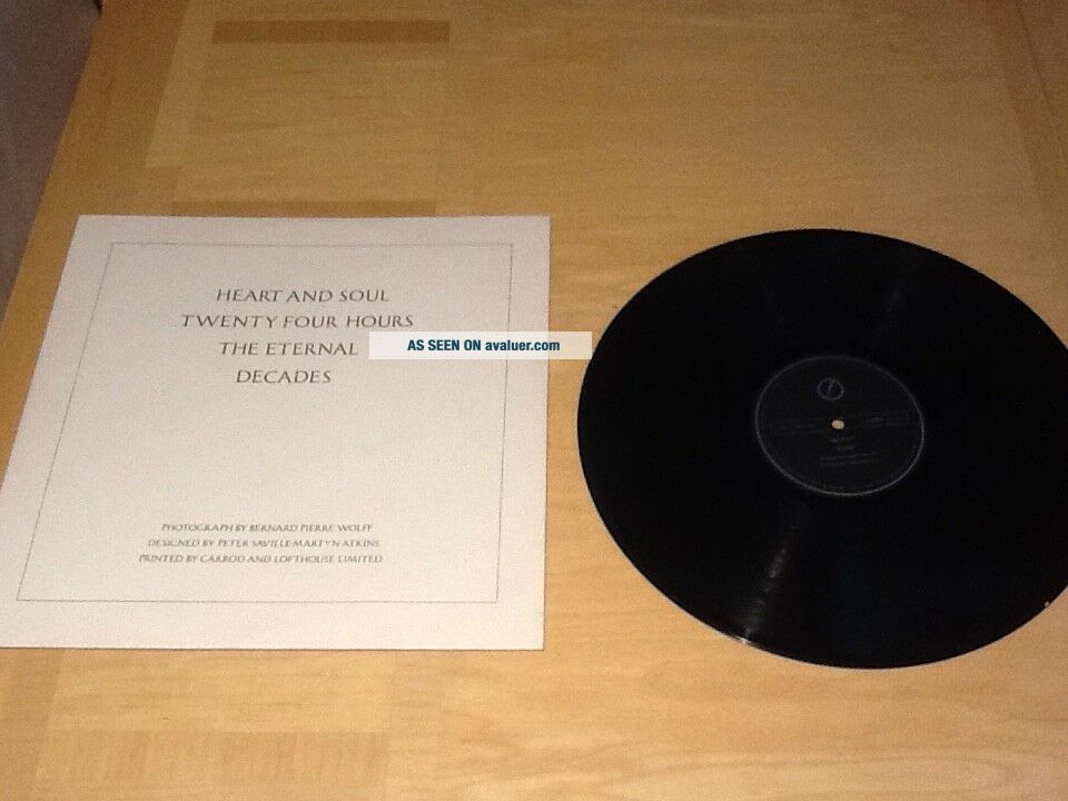 Joy Division Closer Vinyl LP 1980 FACT 25 Synth Pop Wave Album | #1912700
