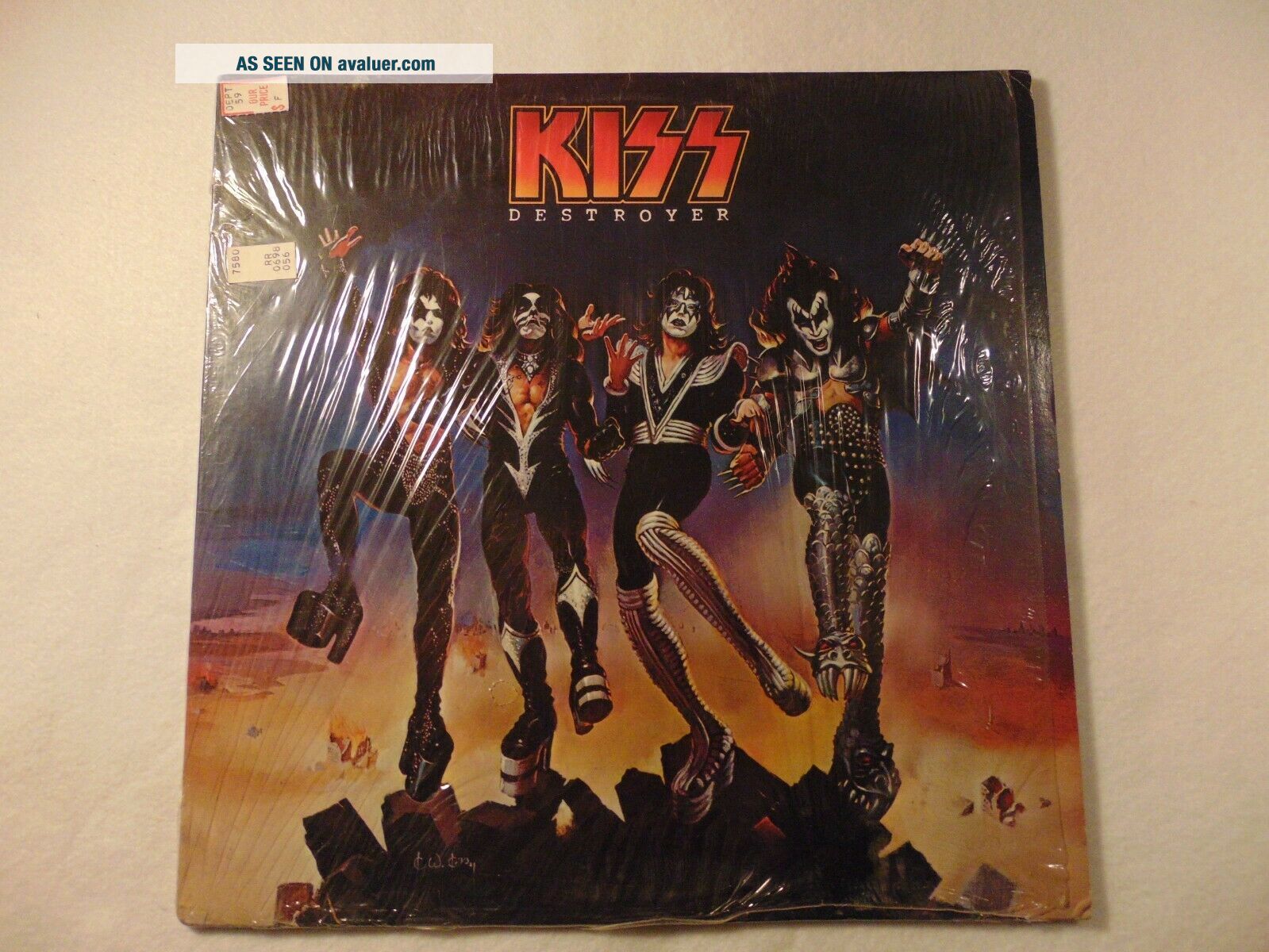 KISS - DESTROYER LP - FIRST PRESSING - IN SHINK | #1919584