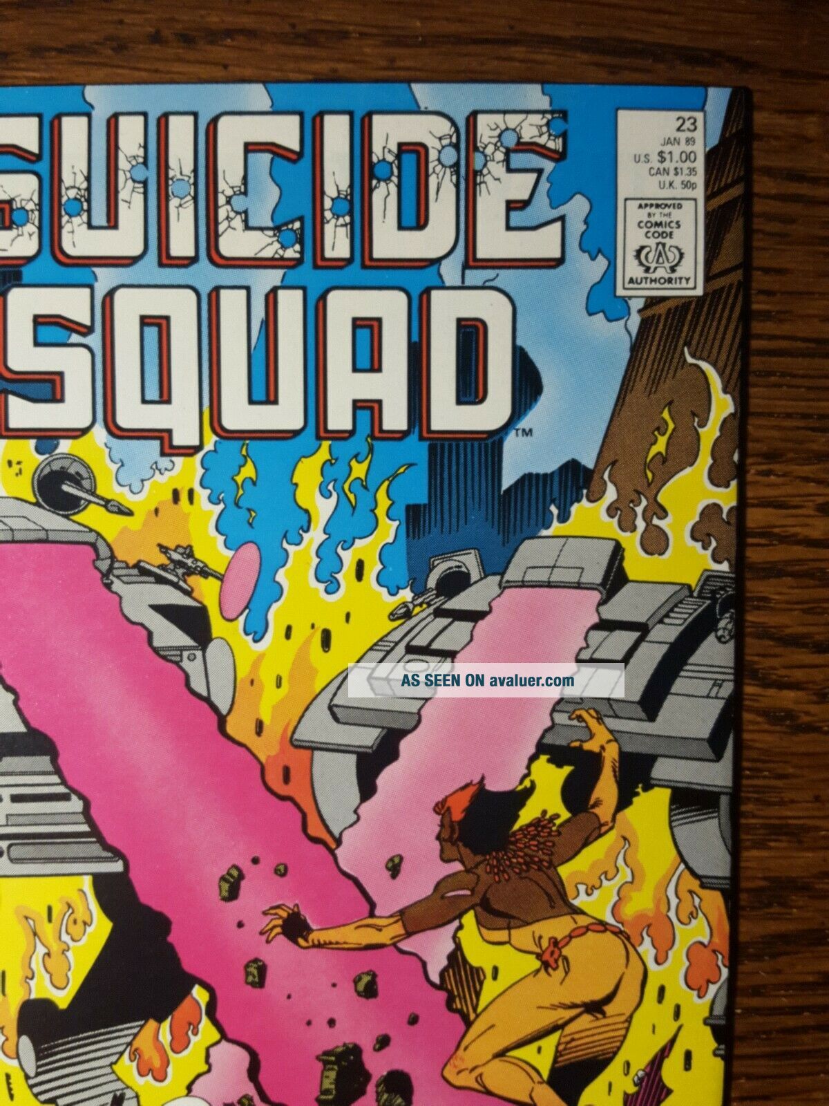 Suicide Squad 23 (1987 1st Series) 1st Cameo App Of Oracle (Barbara ...