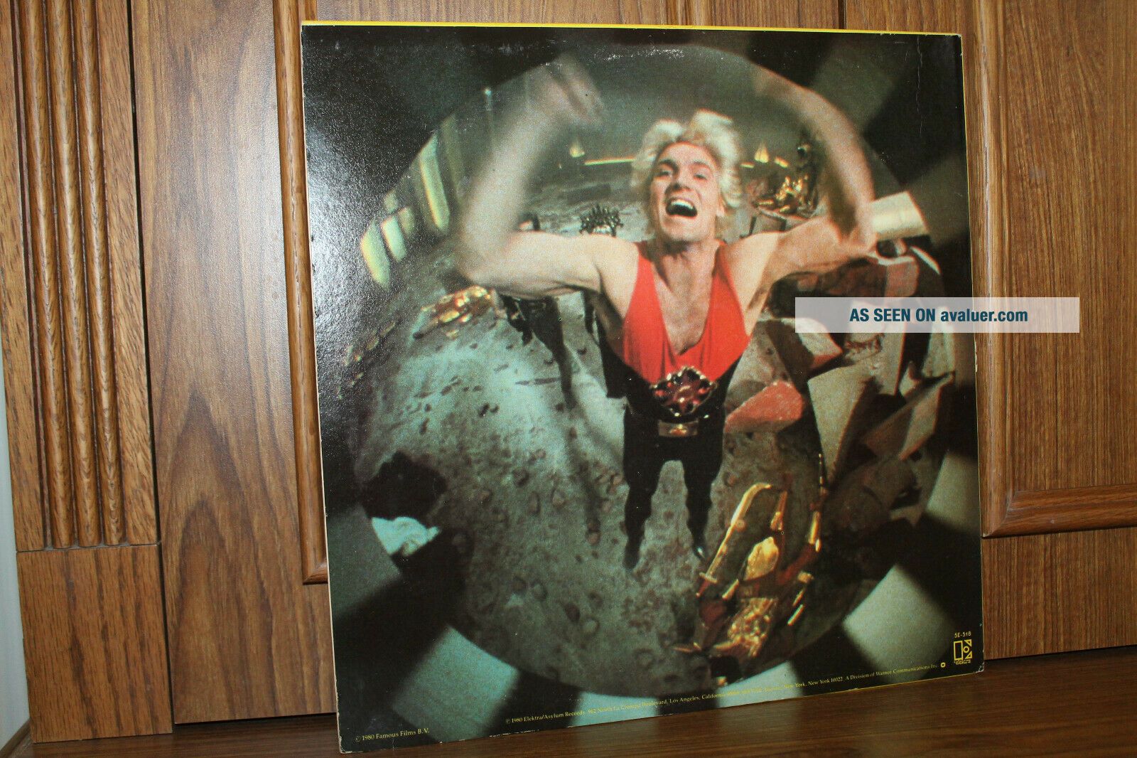 QUEEN FLASH GORDON SOUNDTRACK LP ELEKTRA 5E - 518 1980 EX/EX OIS Insert ...