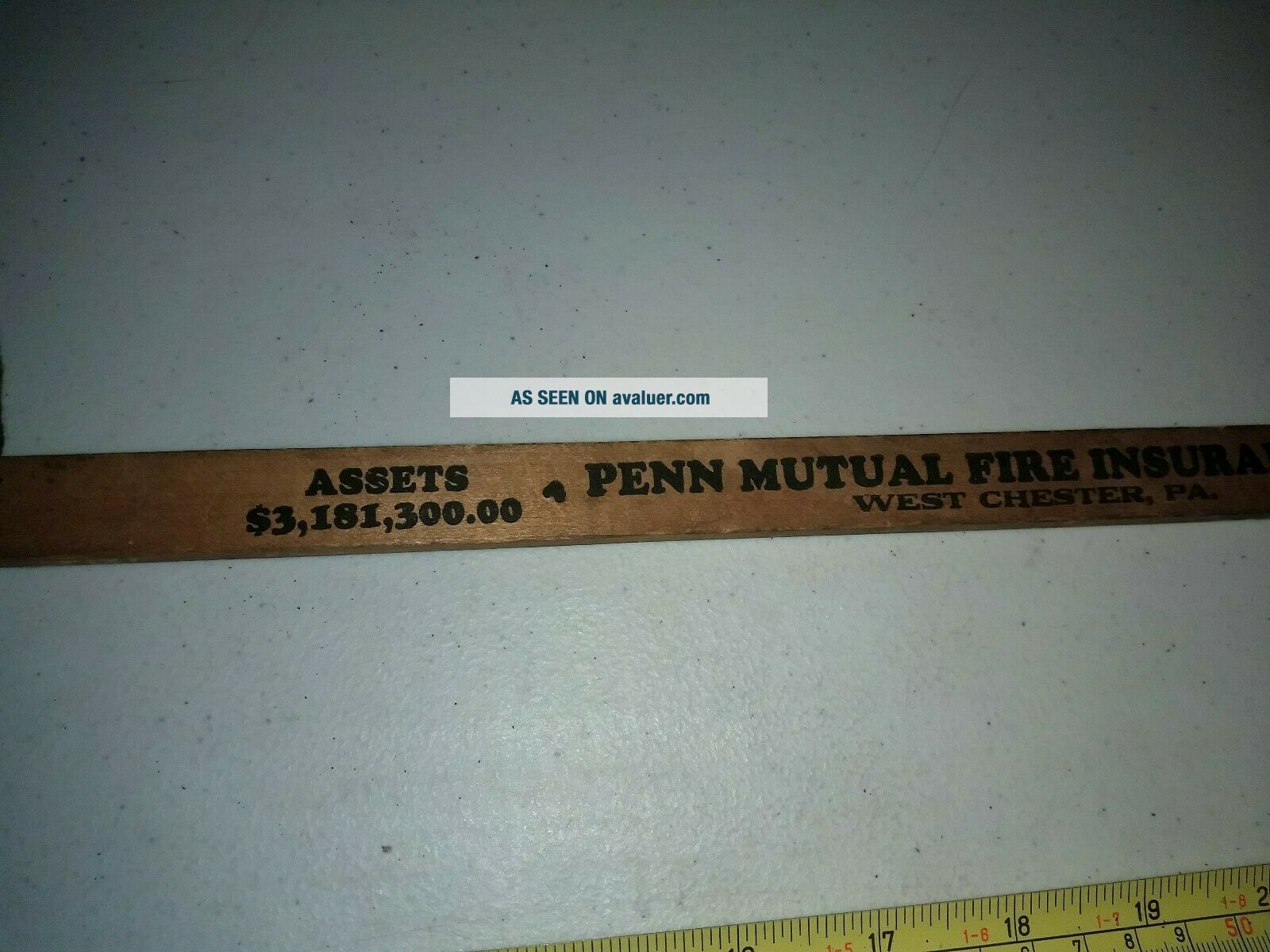 Vintage Penn Mutual Fire Insurance Co West Chester PA Advertising ...