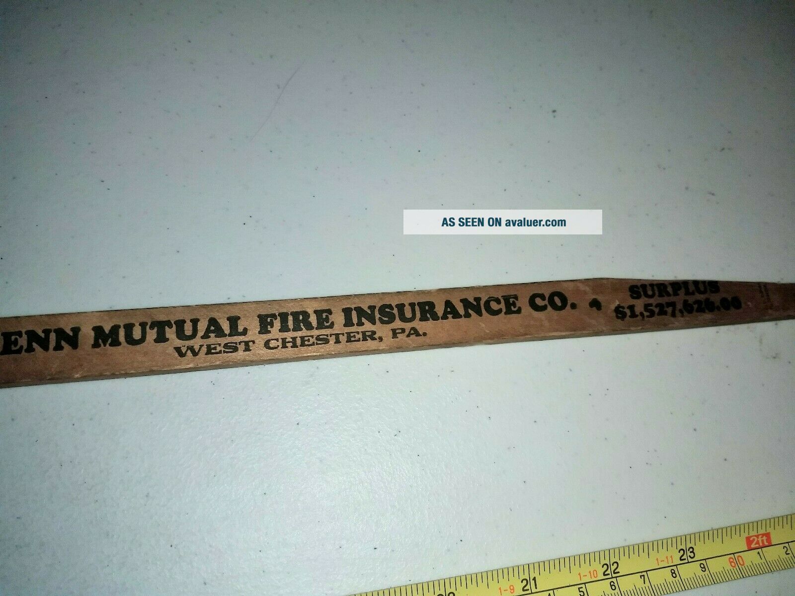 Vintage Penn Mutual Fire Insurance Co West Chester PA Advertising ...