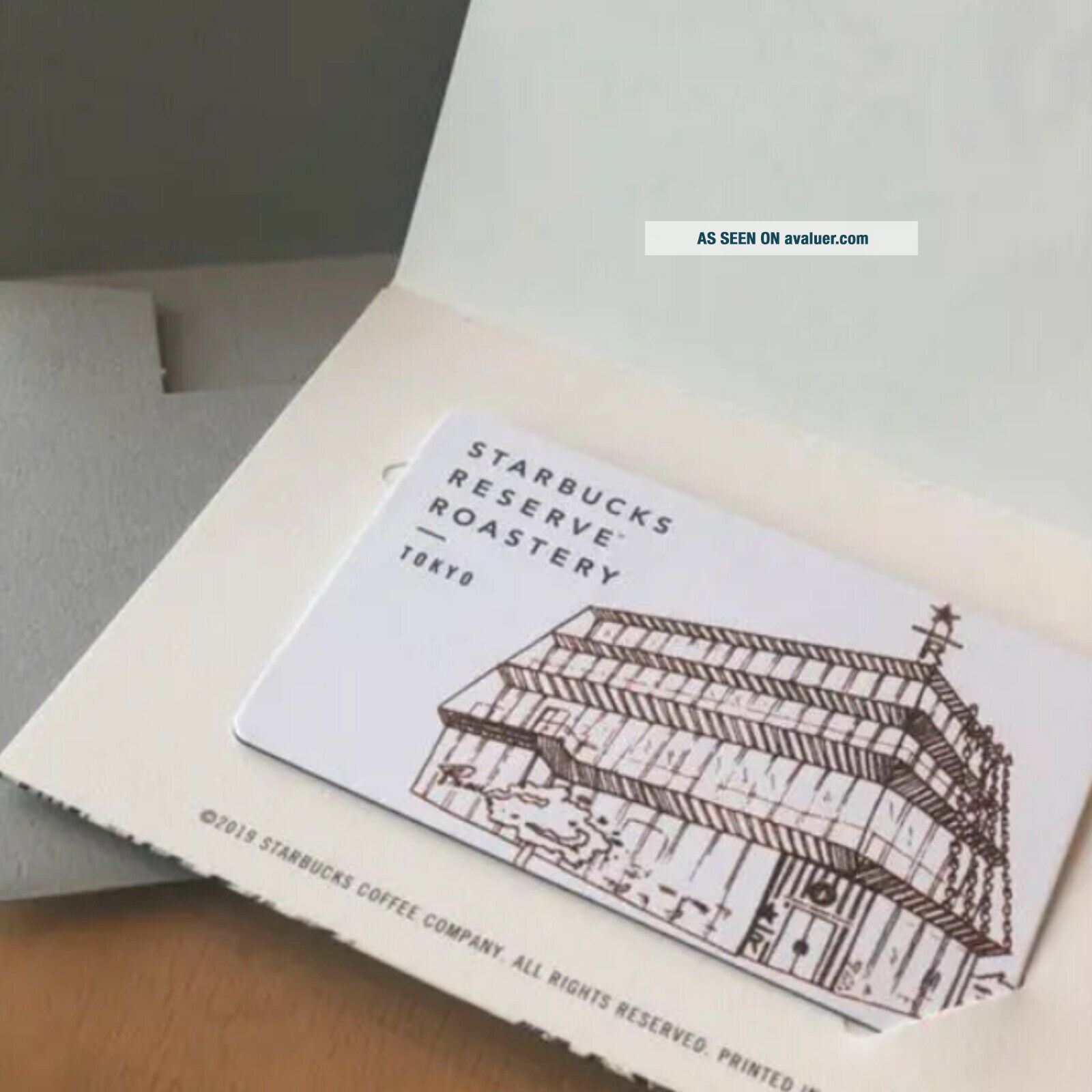 Starbucks Japan Reserved Roastery Tokyo Gift Card - Paper Card | #2238203