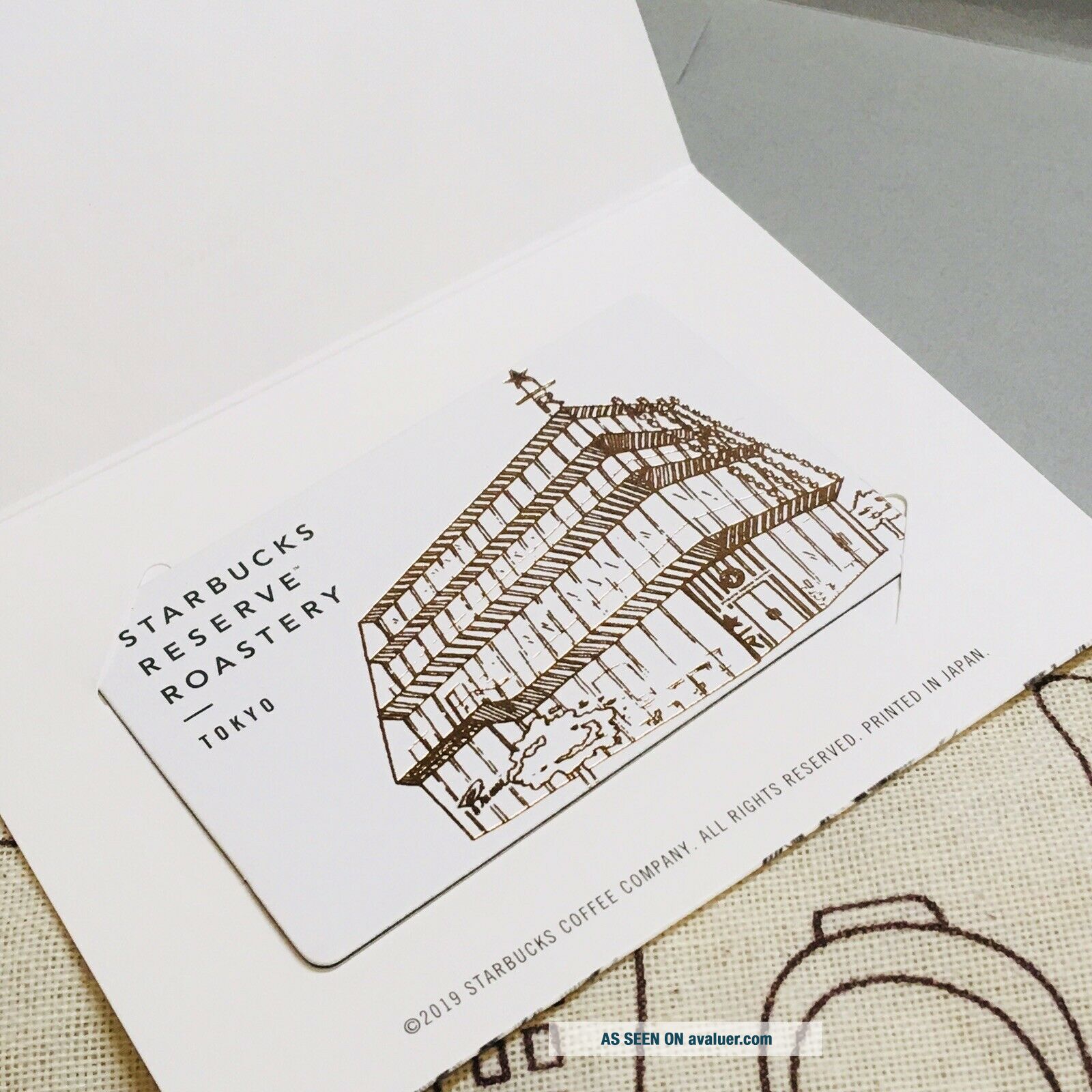 Starbucks Japan Reserved Roastery Tokyo Gift Card - Paper Card | #2238203