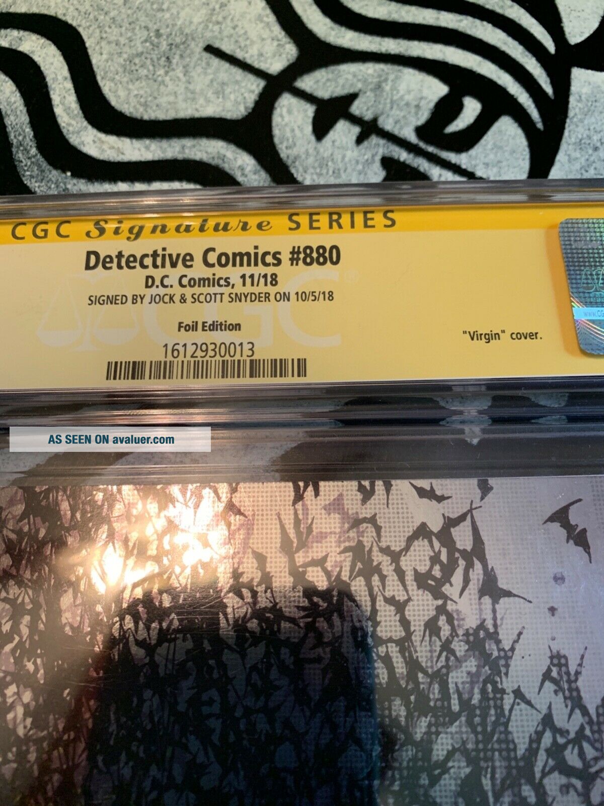 Cgc 9. 4 Detective Comics 880 (Foil Edition) Signed By Jock And Scott ...