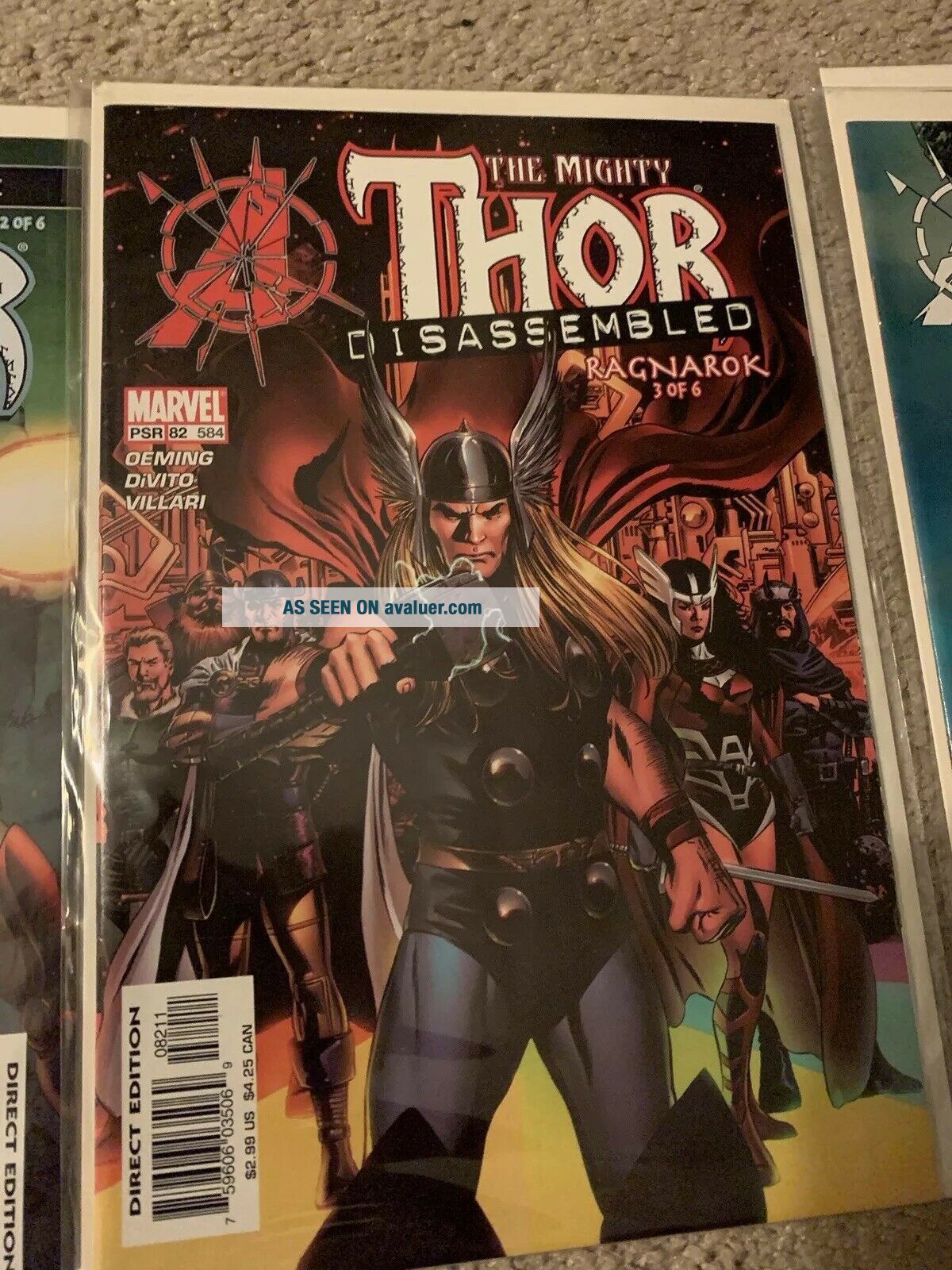 THOR Disassembled 80, 81, 82, 83, 84, 85, RAGNAROK Complete Story Arc ...