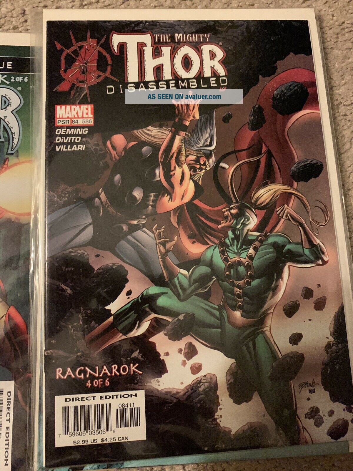 THOR Disassembled 80, 81, 82, 83, 84, 85, RAGNAROK Complete Story Arc ...