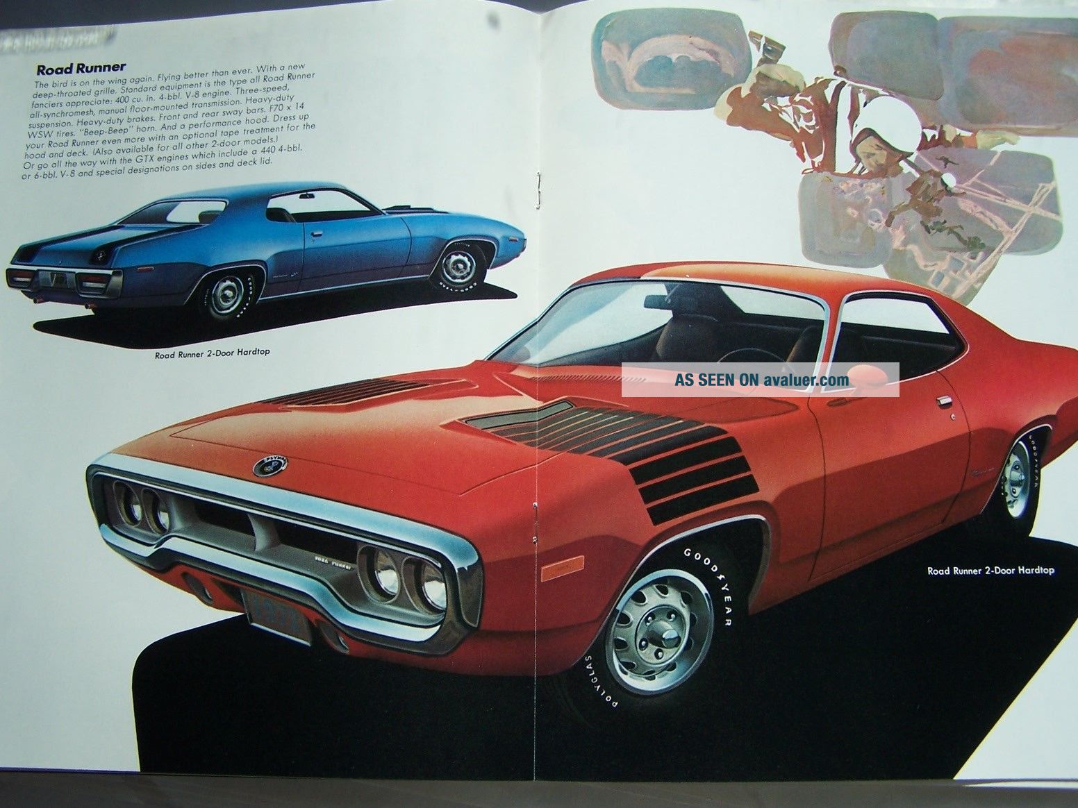 1971 Plymouth Road Runner 340 440 Owners Sales Brochure Hemi | #2256582