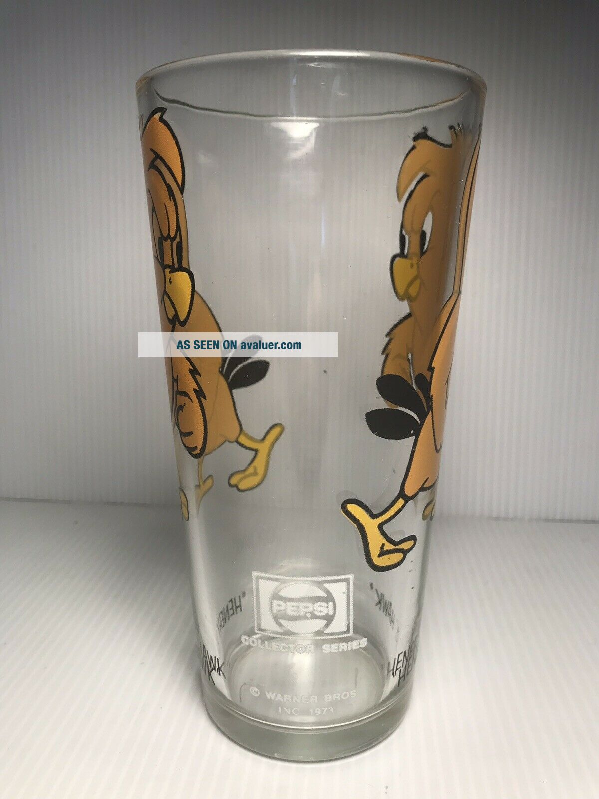 Vintage 1973 HENERY HAWK Warner Bros Pepsi Collector Series Drinking ...