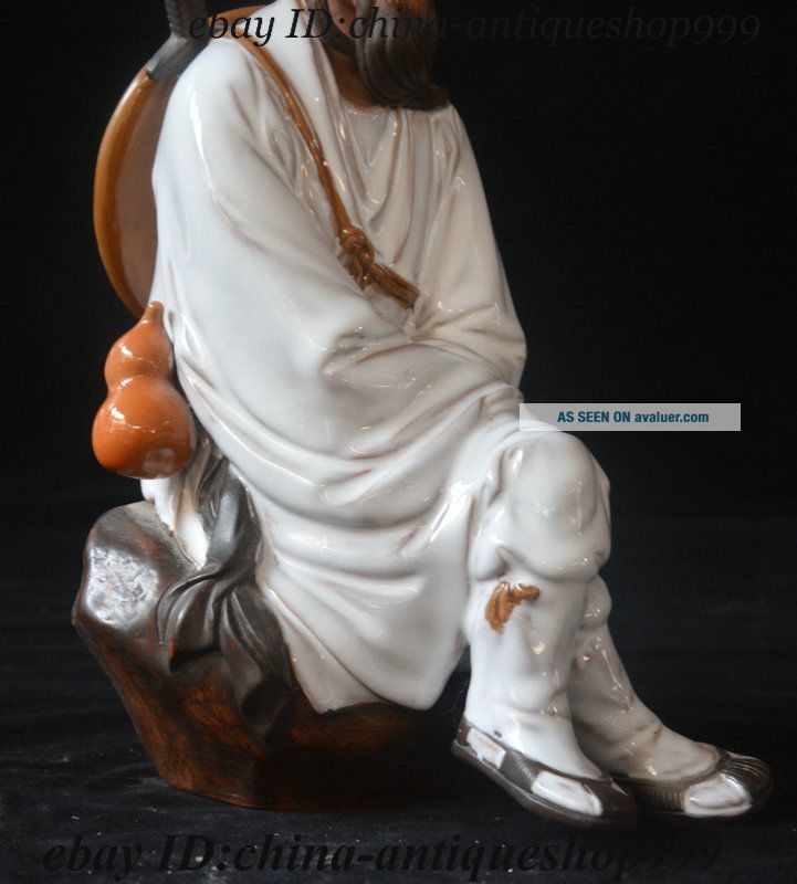Collect Chinese Porcelain Lu Dongbin Lv Yan Lu Xianzu Unintentional ...