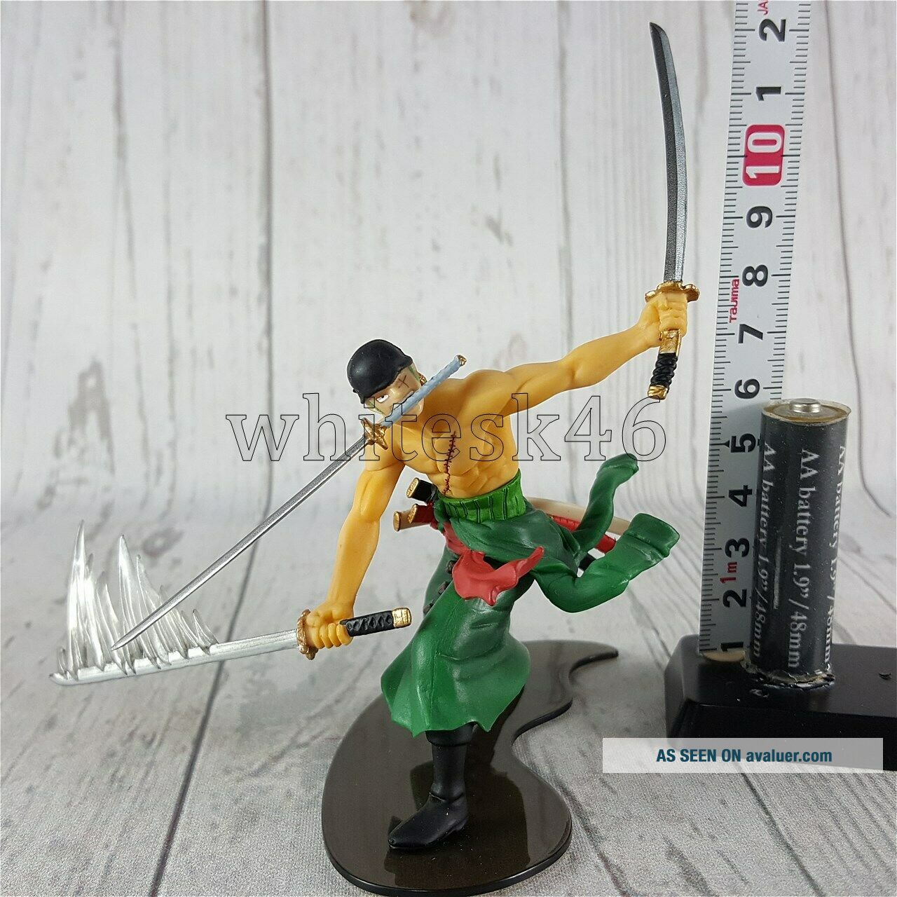 Roronoa Zoro Bandai Figure One Piece Anime Manga AUTHENTIC From JAPAN ...