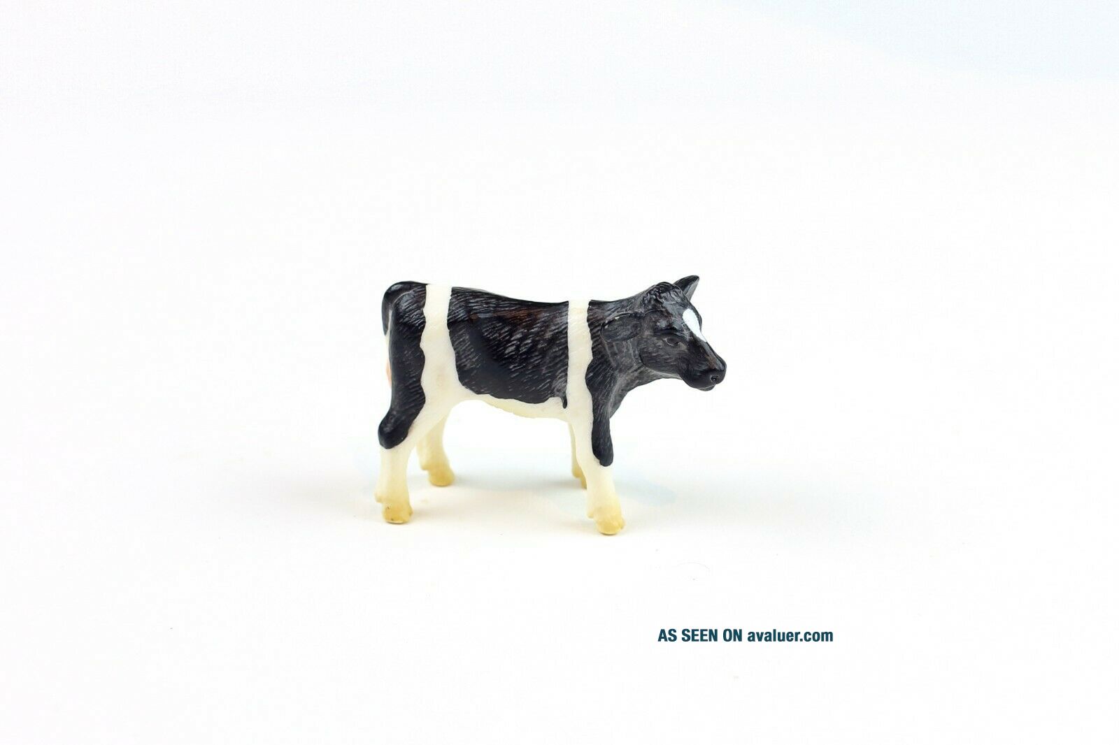 Schleich HOLSTEIN COW W/ CALF Dairy 2000 Farm Figures (black & White ...