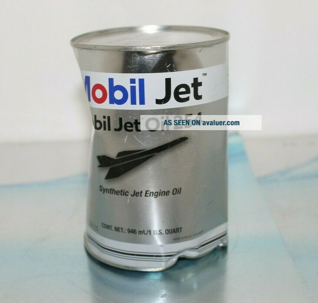 Mobil Jet Oil 254 Aviation Lubricating Gas Turbine Oil - Quart (946 ML ...