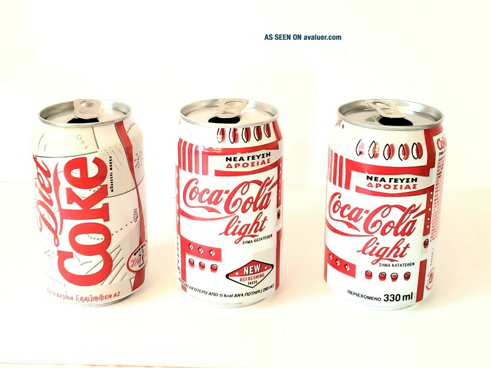 Set Of 3 Coca Cola Cans Turkey And Greece | #2145049