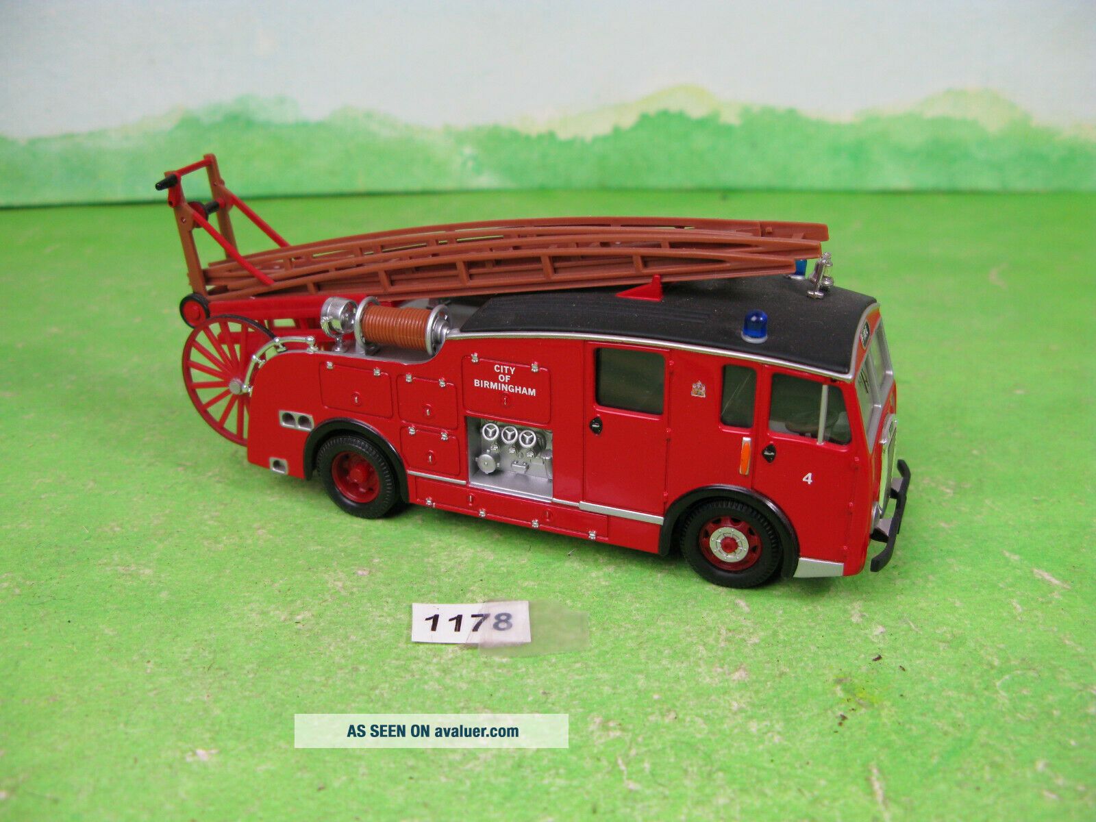 Vintage Corgi Diecast Fire Engine City Of Birmingham Model Toy 1 | #2286926